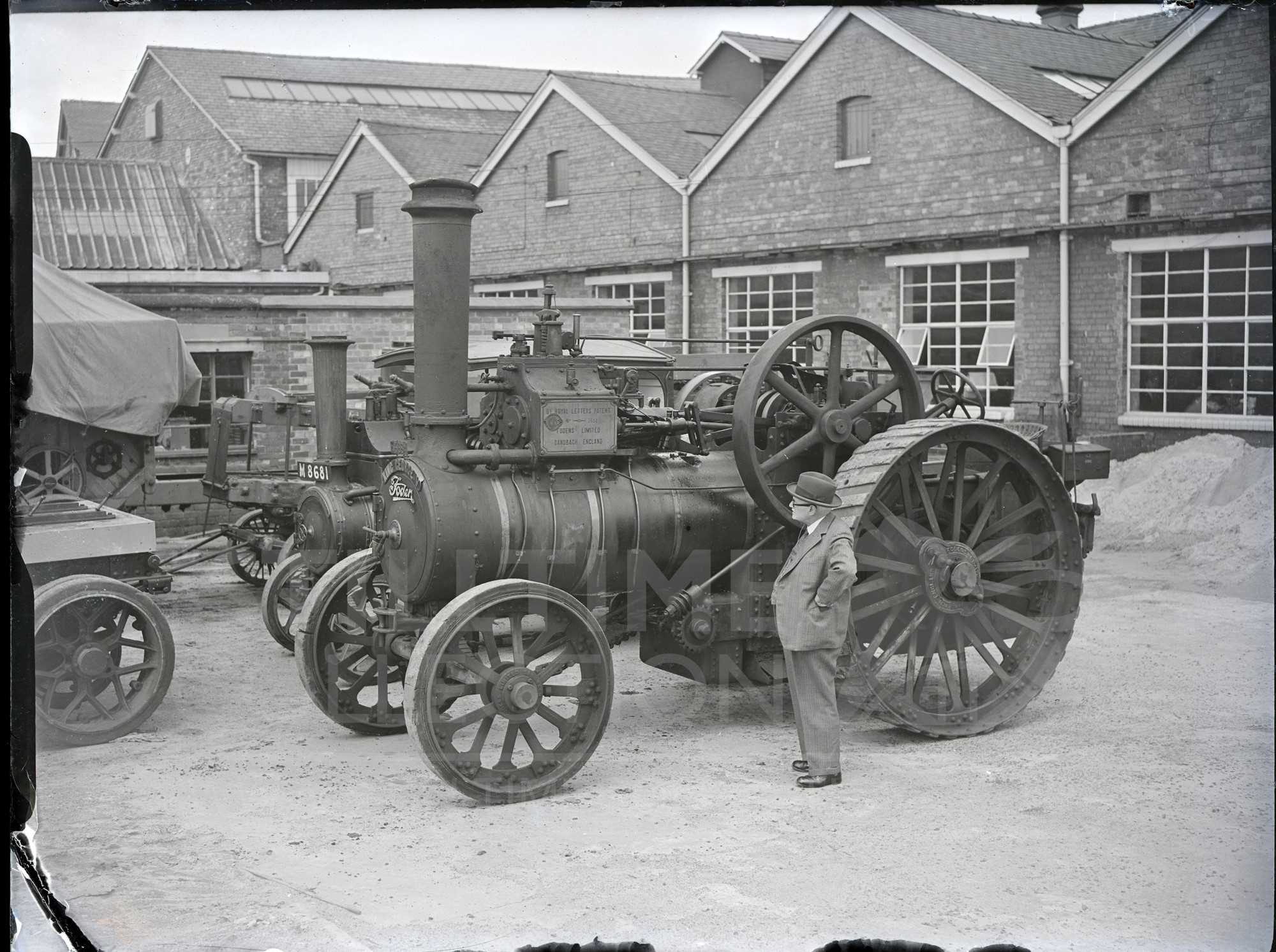tpt transport truck lorry wagon foden steam engine traction centenary ...