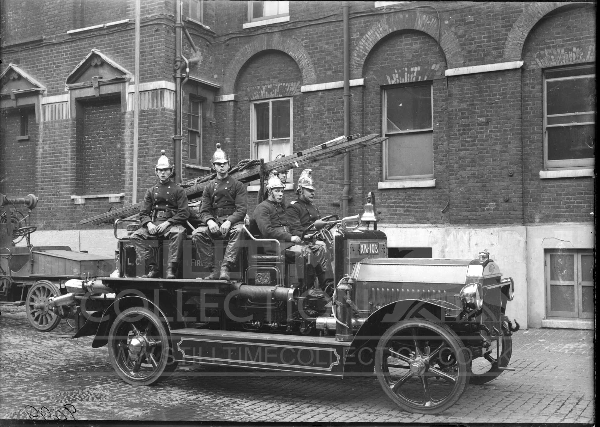 tpt transport truck lorry wagon fire flame burn burning brigade london ...