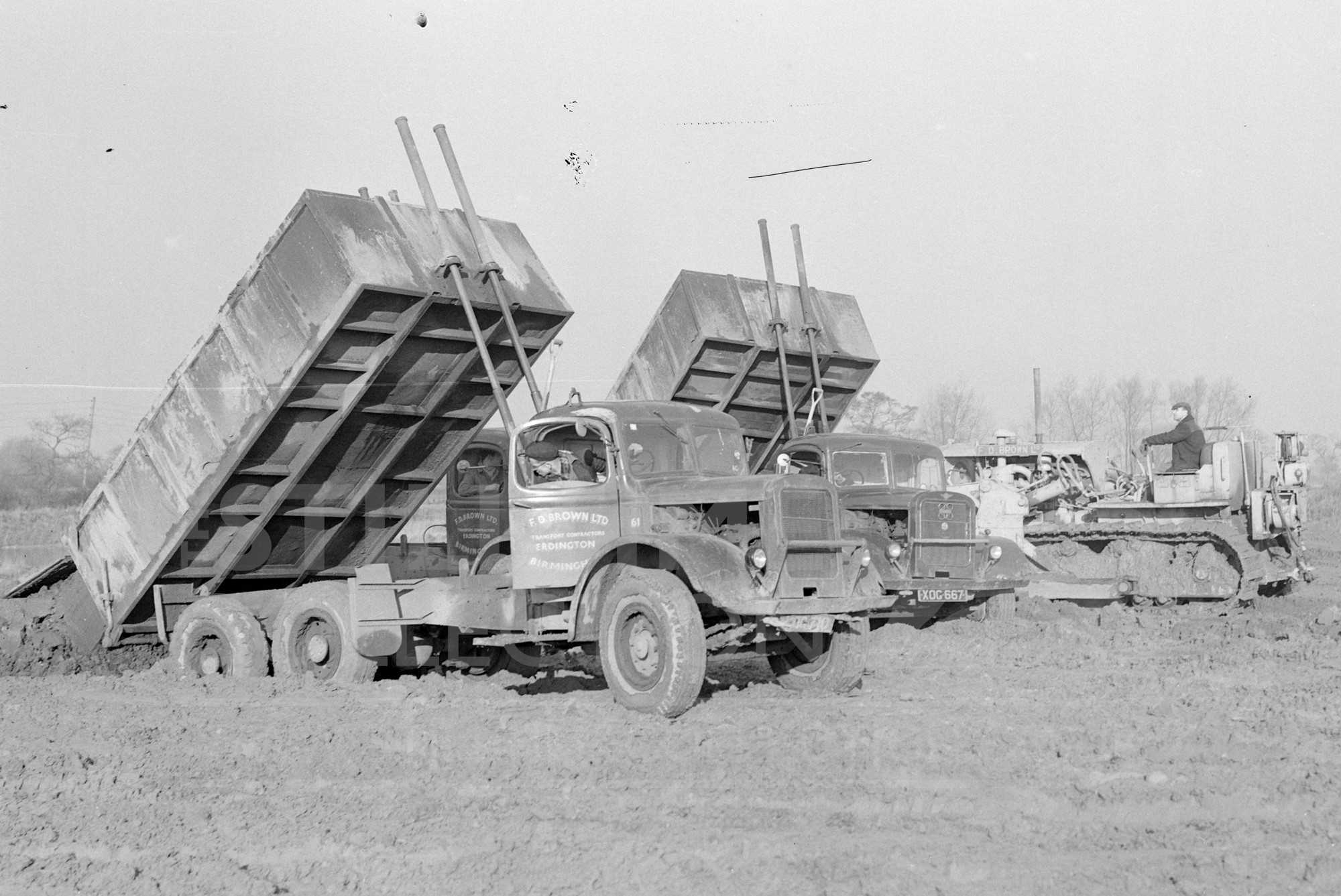 tpt transport truck lorry wagon austin k6 tipper | The Stilltime Collection