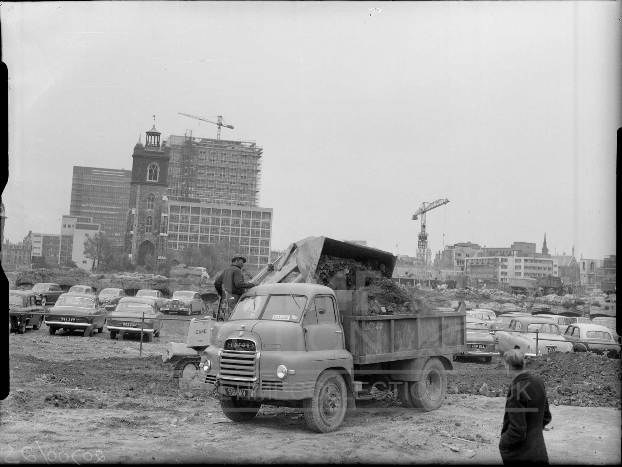 tpt transport truck lorry wagon bedford s type kind tipper barbican ...