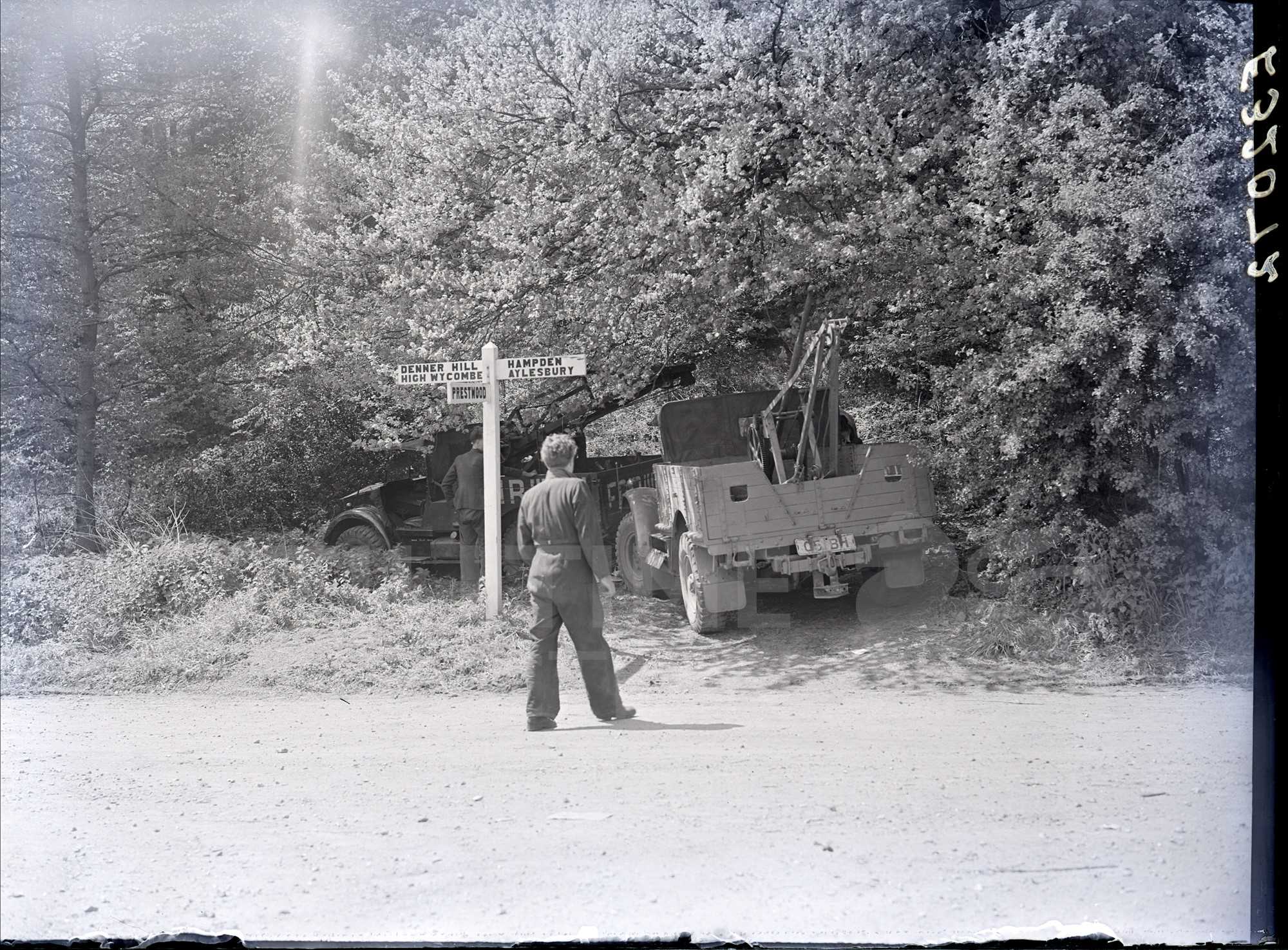 farm animals military soldier war tracked tractor farmer trials tests ...