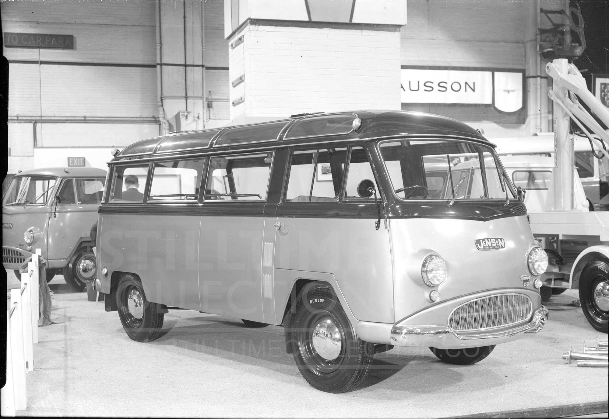 tpt transport van minivan minibus jensen tempo motor engine show ...