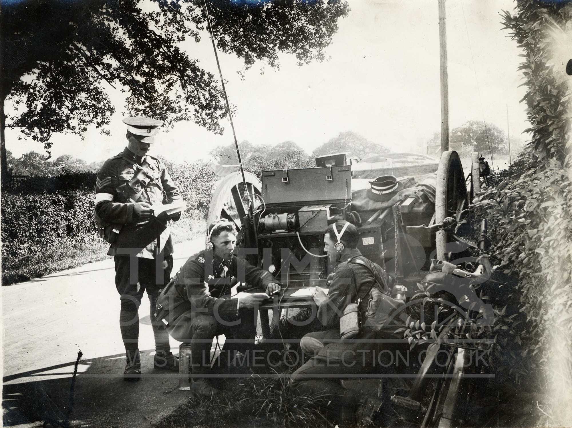 military soldier war army radio royal signals pulborough caption | The ...