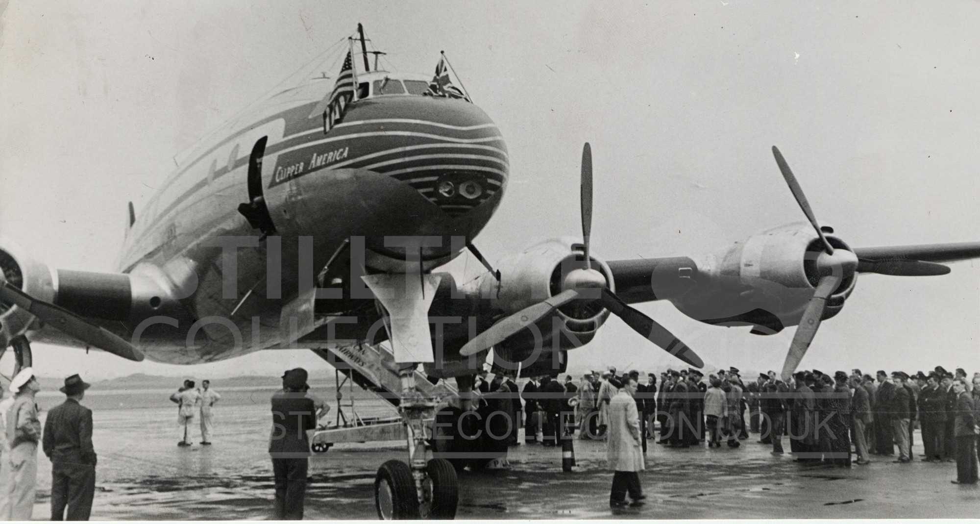 tpt transport air aero lockheed constellation | The Stilltime Collection