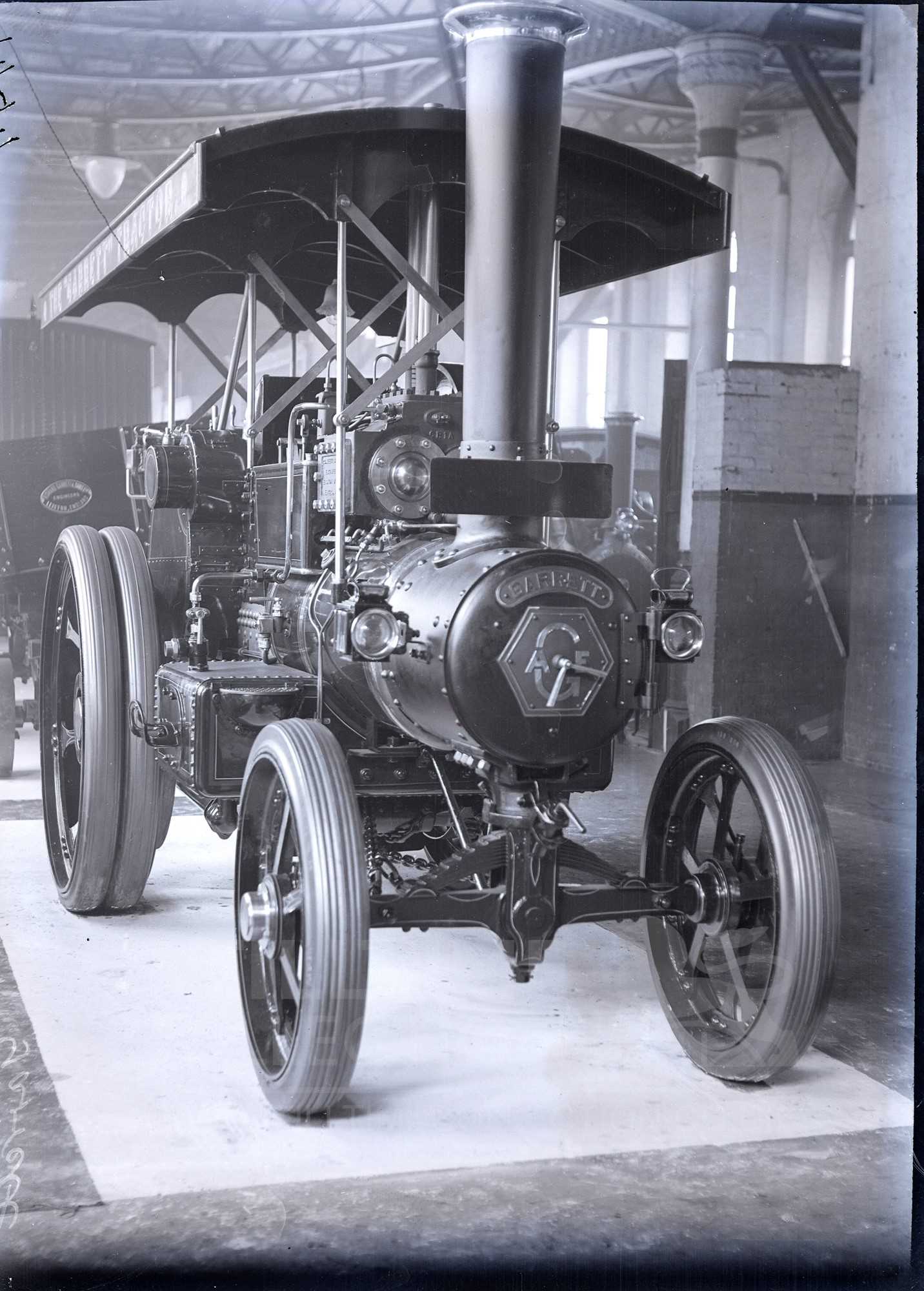 tpt transport truck lorry wagon steam engine traction garrett | The ...