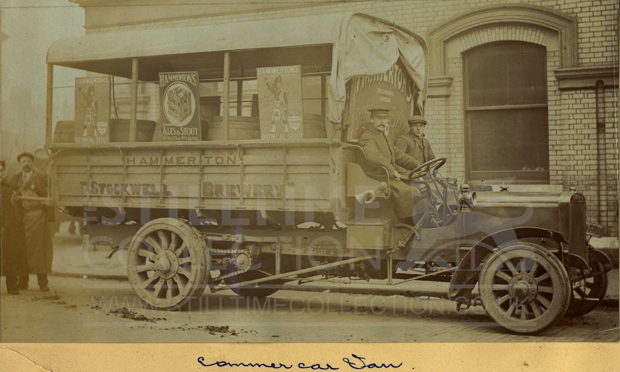 tpt transport truck lorry wagon commer dray hammertons stockwell ...