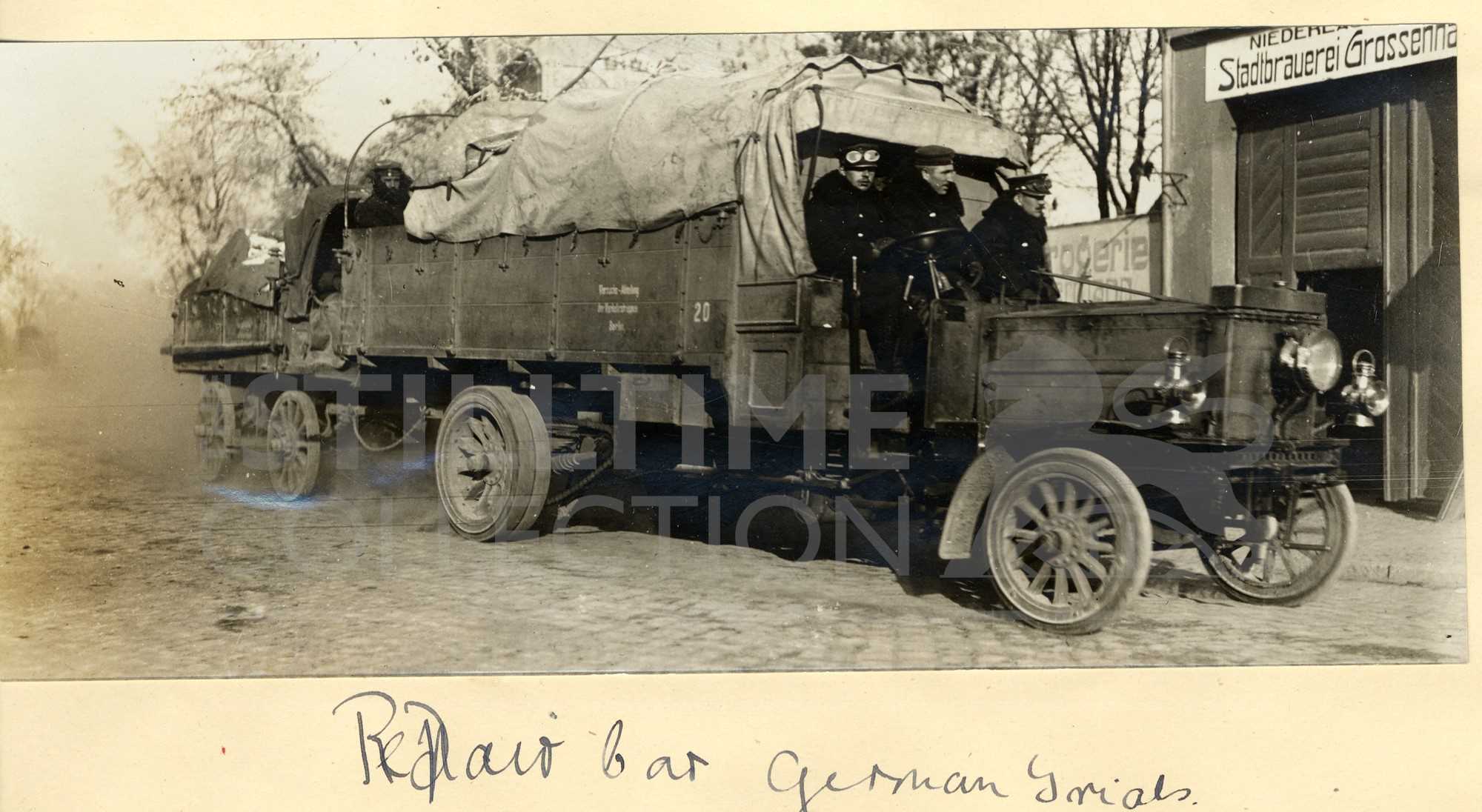 tpt transport truck lorry wagon gmc ww1 military soldier war | The ...