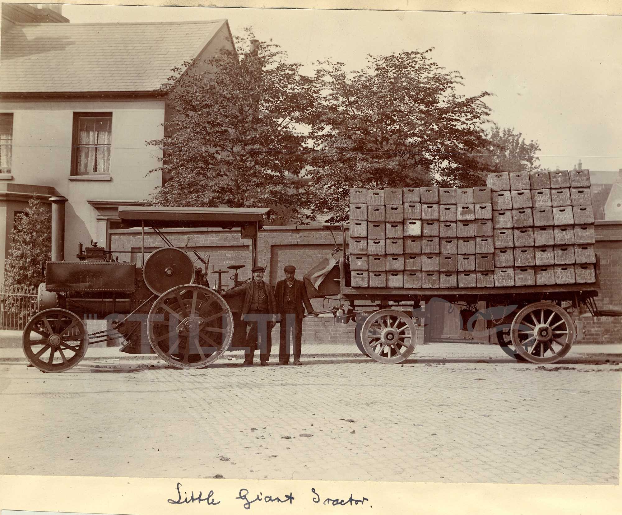 tpt transport truck lorry wagon little giant traction engine | The ...
