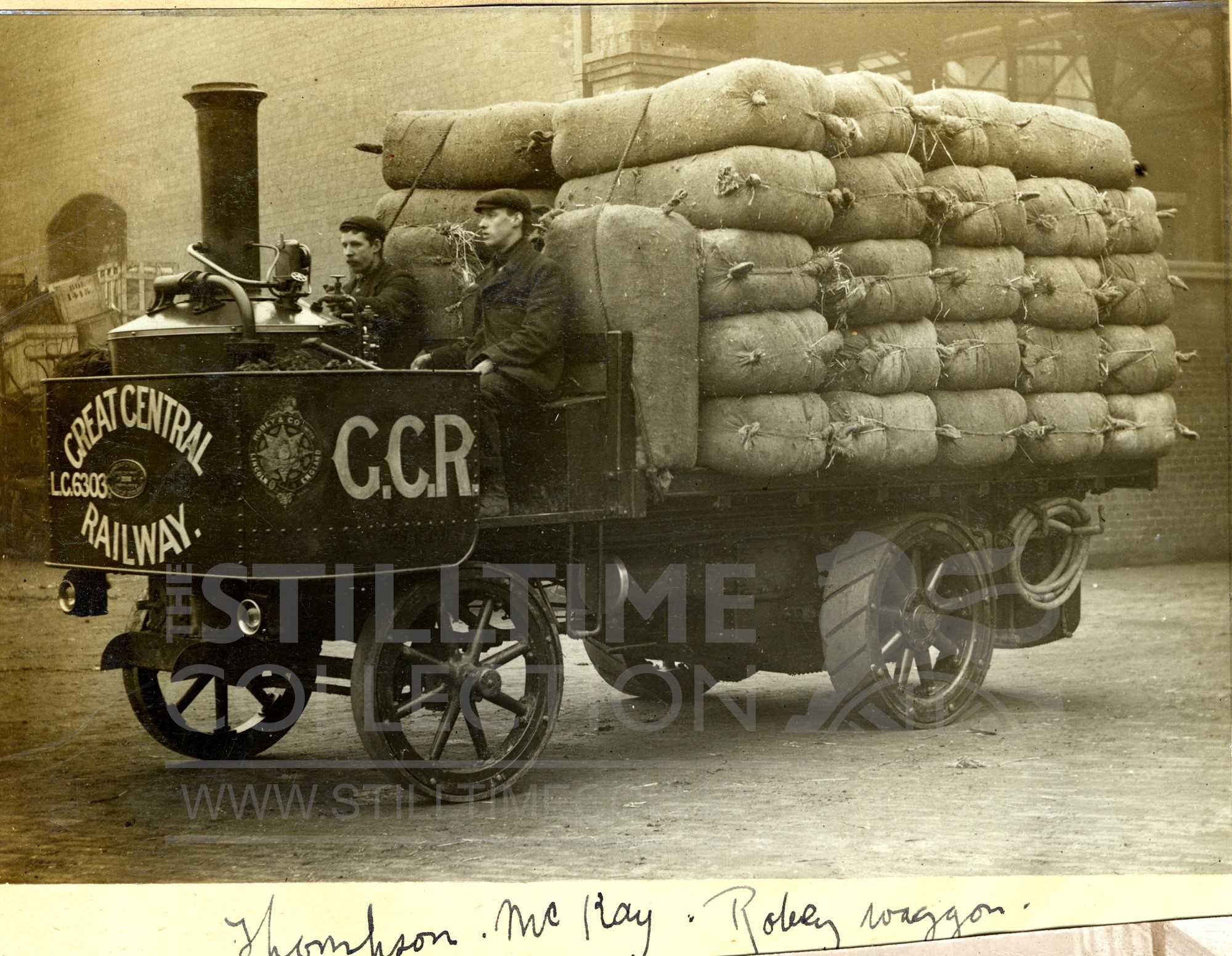 tpt transport truck lorry wagon robey steamer | The Stilltime Collection