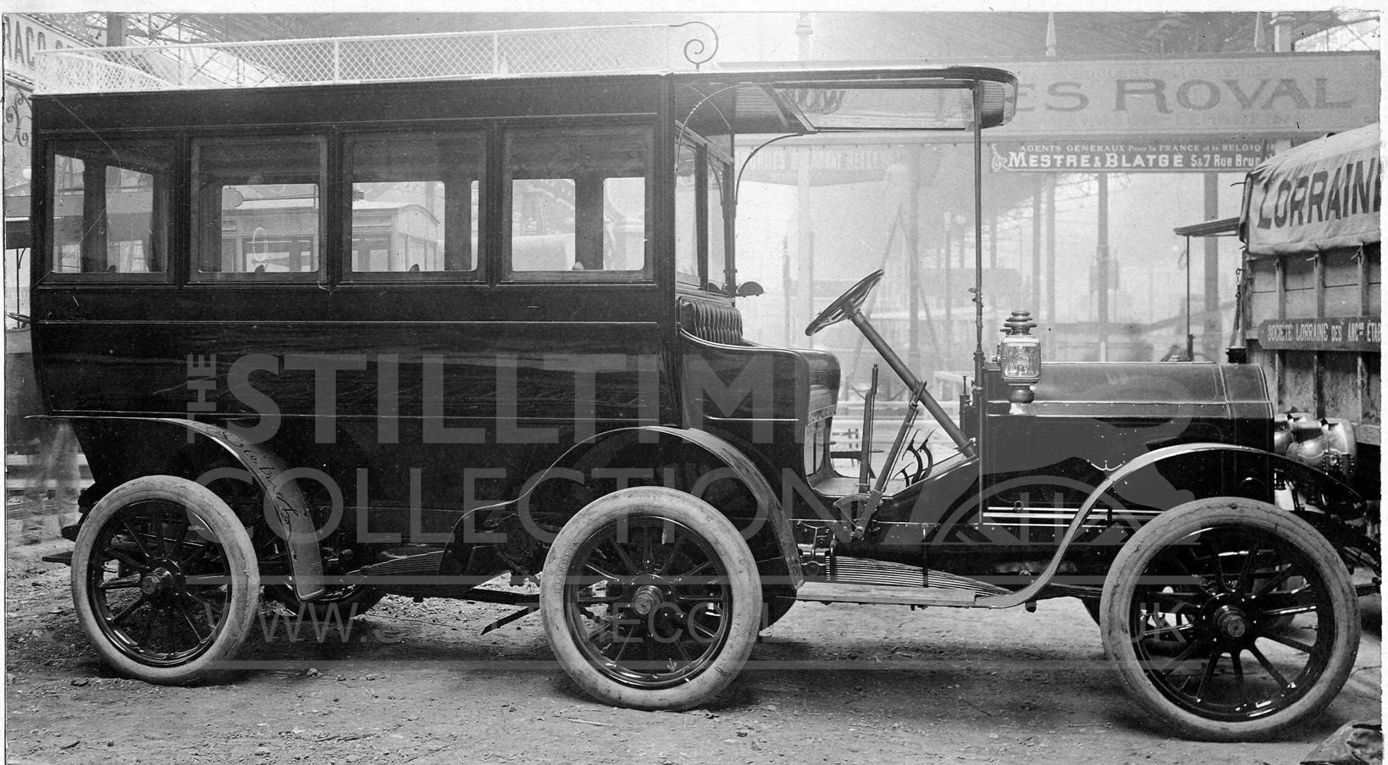 tpt transport bus minibus double decker coach dietrich 6 six wheeler ...