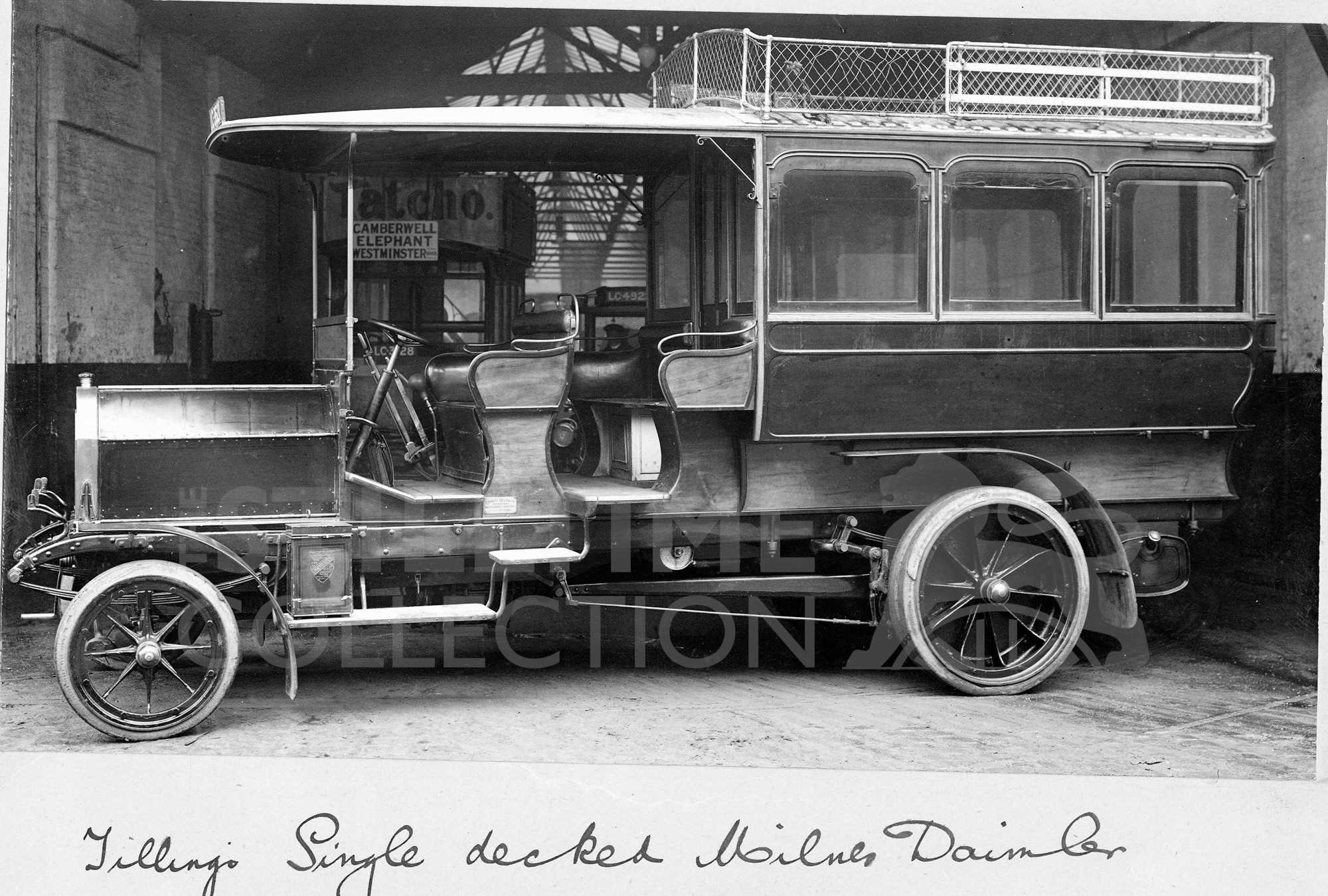 tpt transport bus minibus double decker coach tilling milnes daimler ...