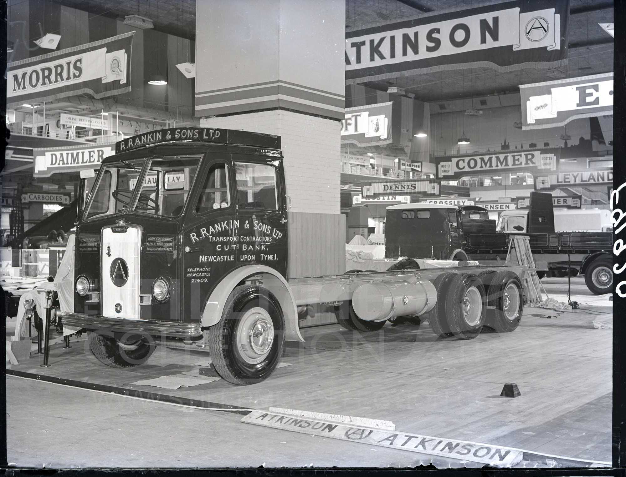 tpt transport truck lorry wagon atkinson motor engine show presentation ...