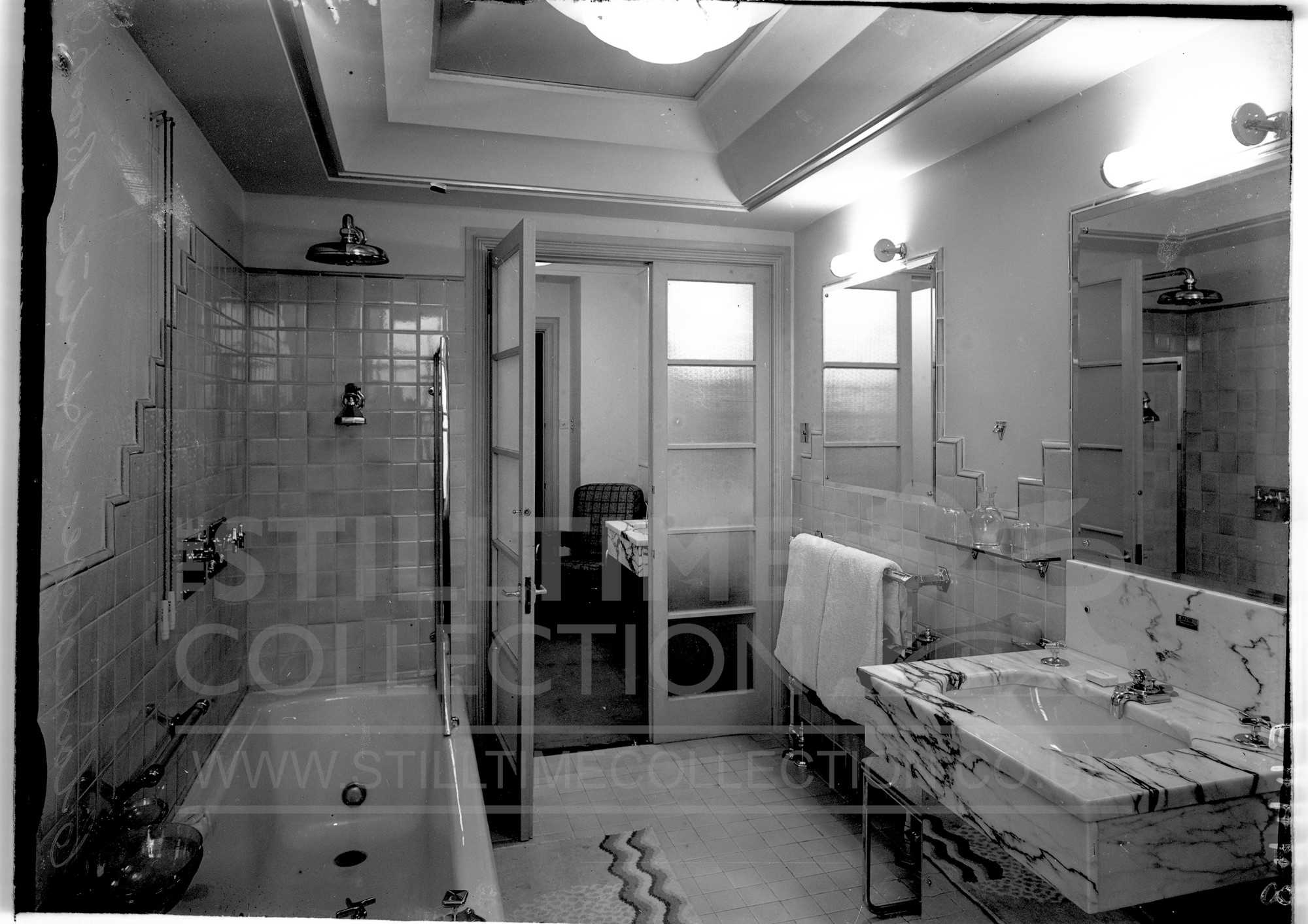 building factory interior 1930s art deco claridges hotel brook st ...