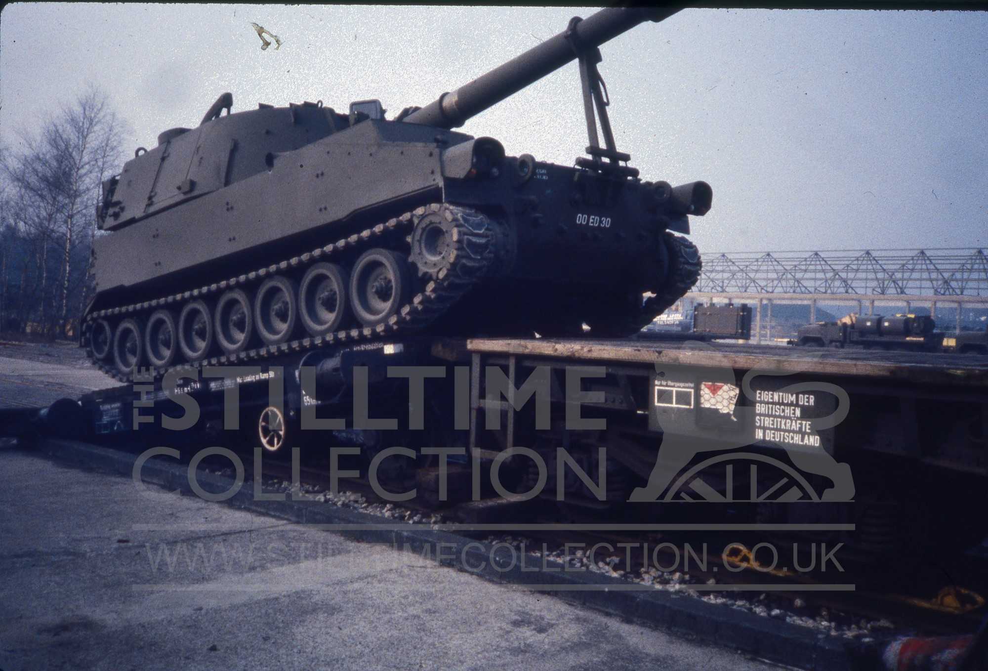 tpt transport rail train railway station military soldier war army m106 ...