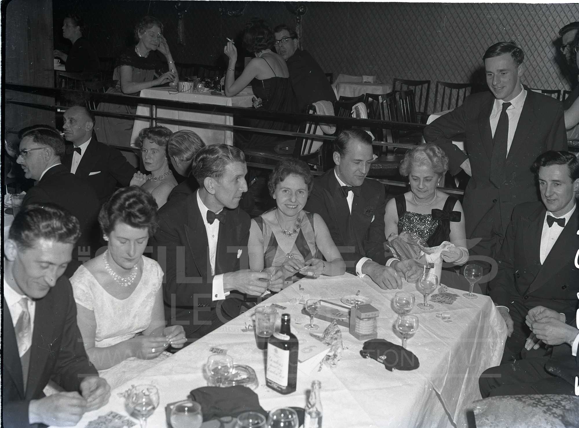 people crowd humour dinner hotel ww2 world war soldier military army ...