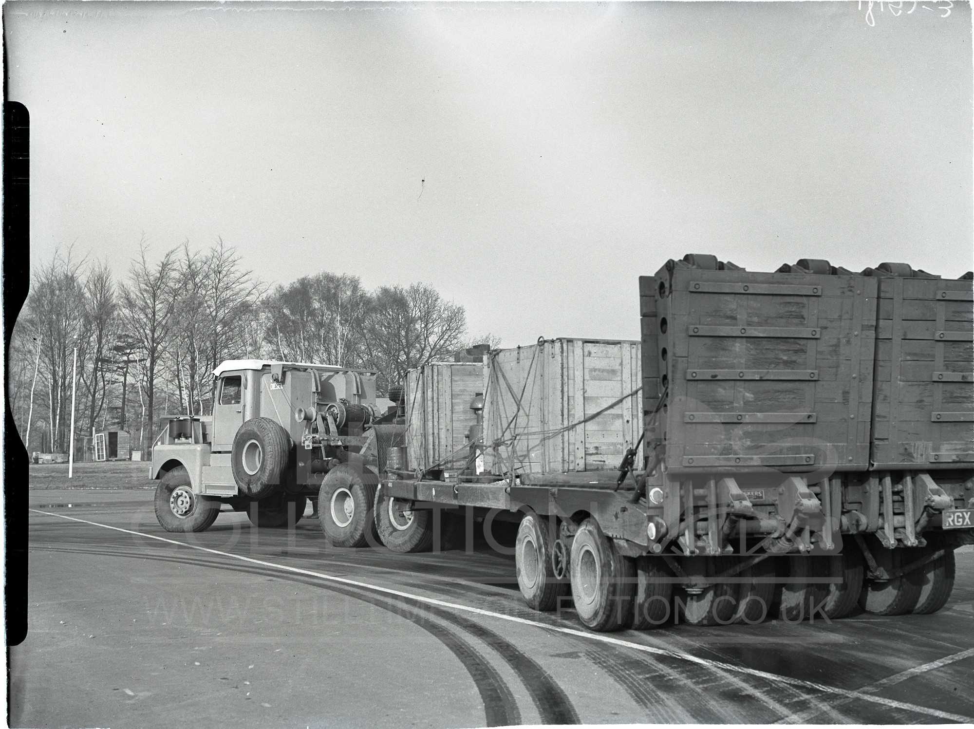 tpt transport truck lorry wagon atkinson omega test trial at fvrde ...