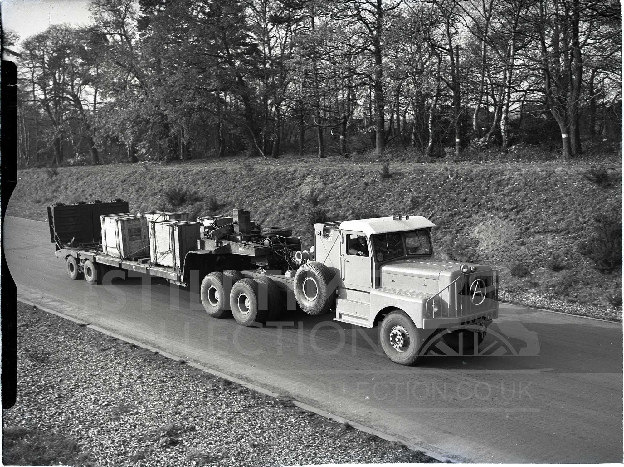 tpt transport truck lorry wagon atkinson omega test trial at fvrde ...