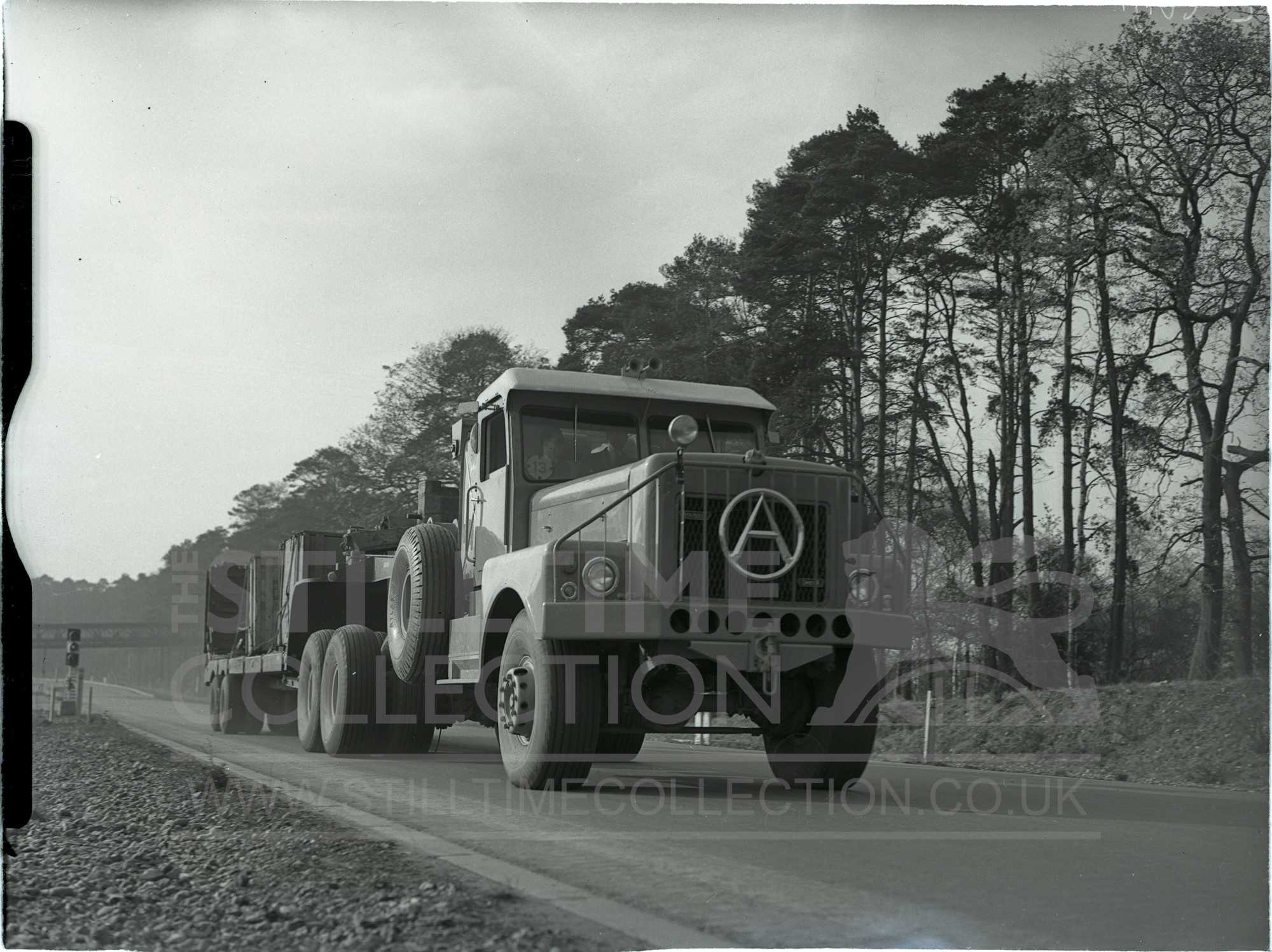 tpt transport truck lorry wagon atkinson omega test trial at fvrde ...