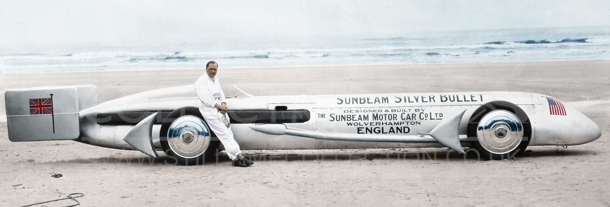 tpt transport car automobile motorcar sunbeam sunlight sun silver ...