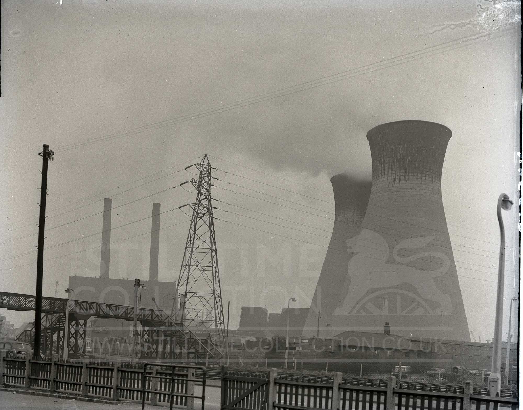 industry power station train rail railway | The Stilltime Collection