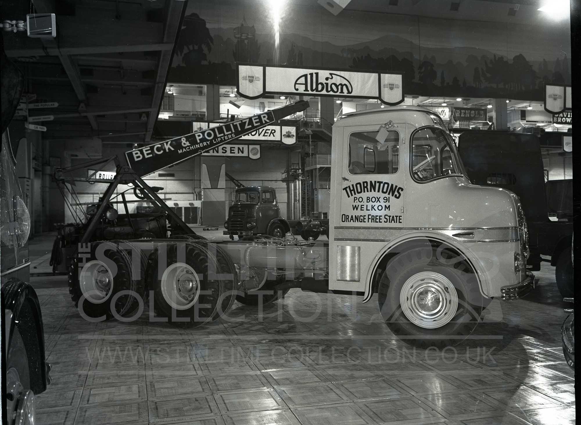 tpt transport truck lorry wagon erf sabrina earls court motor engine ...