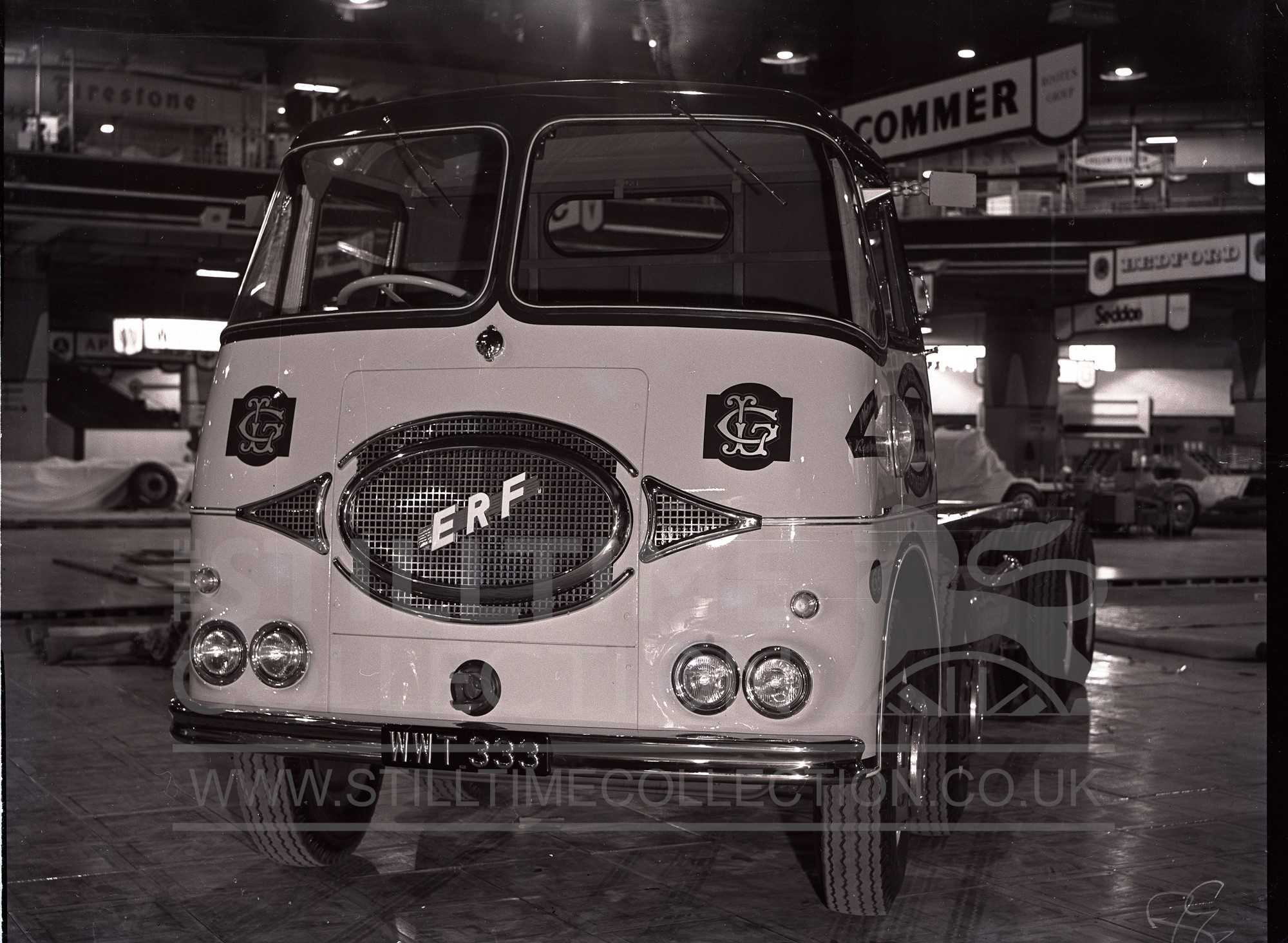 tpt transport truck lorry wagon erf earls court motor engine show ...