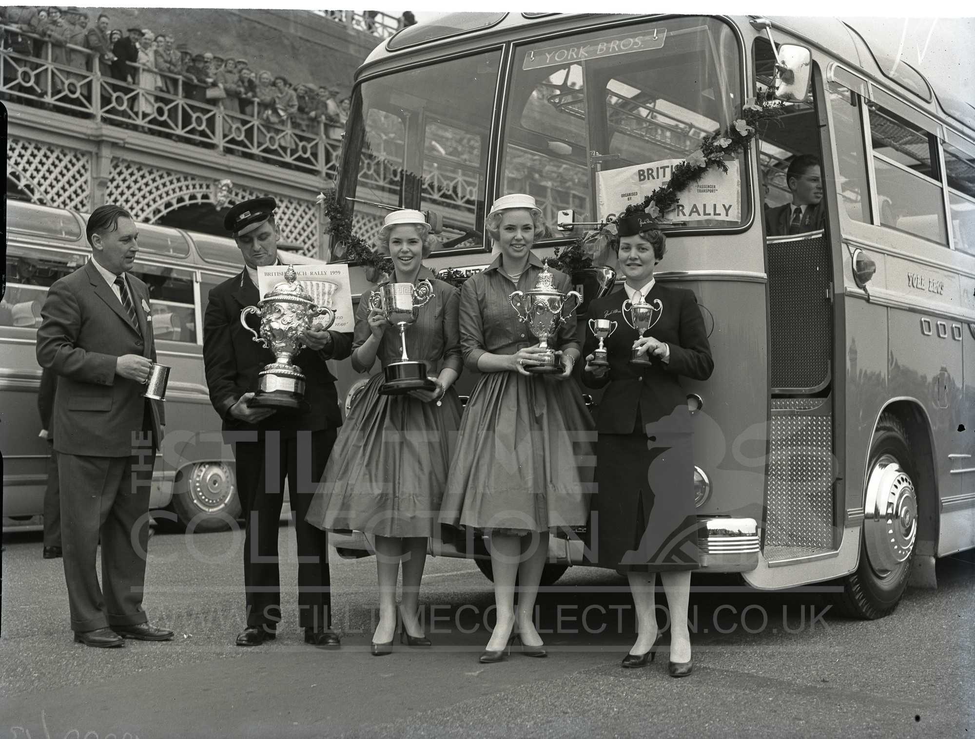 tpt transport bus minibus double decker coach british busses rally race ...