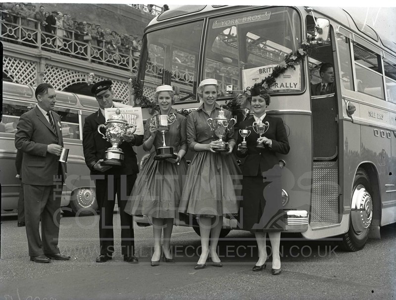 tpt transport bus minibus double decker coach british busses rally race ...