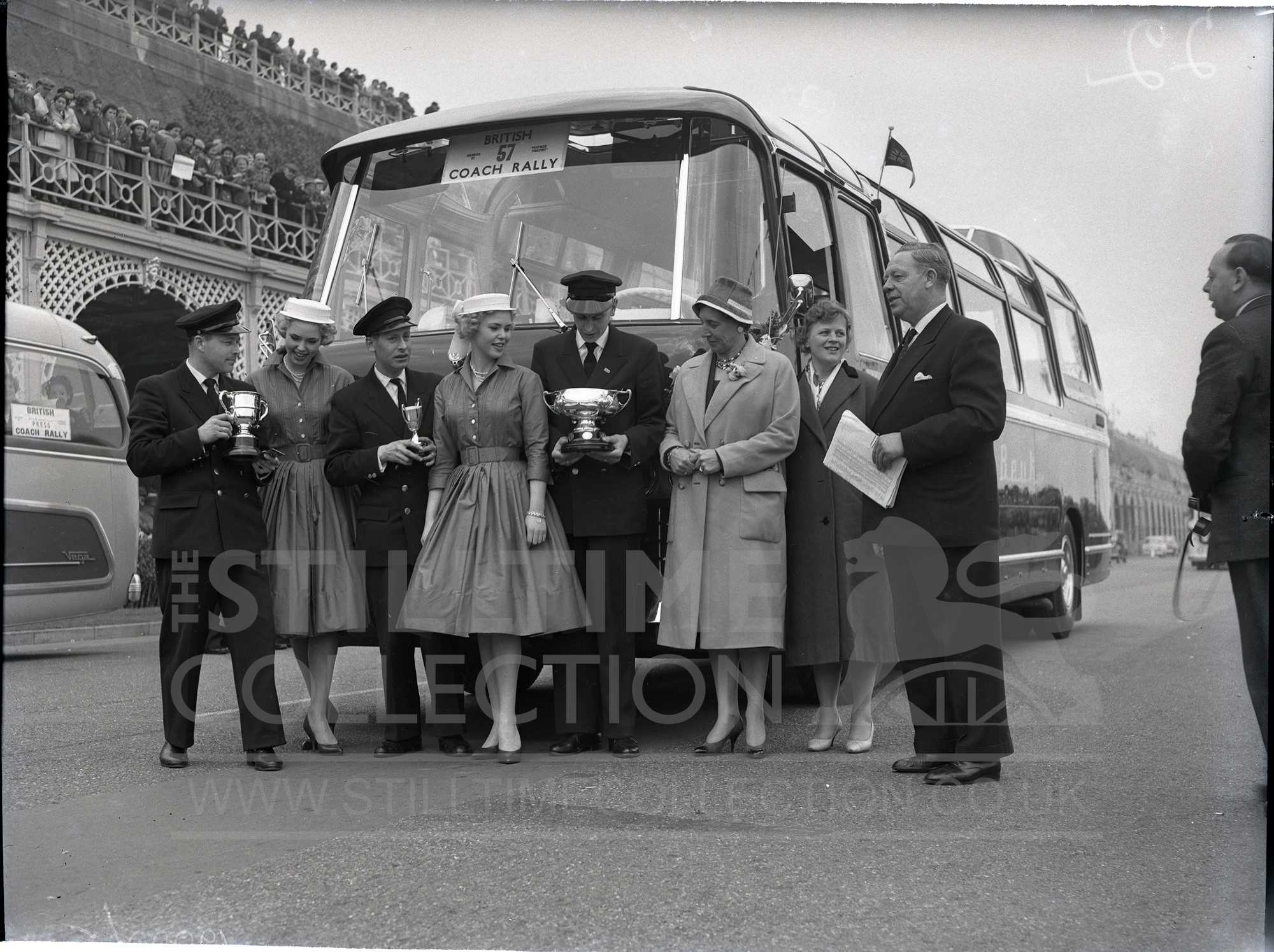 tpt transport bus minibus double decker coach british busses rally race ...