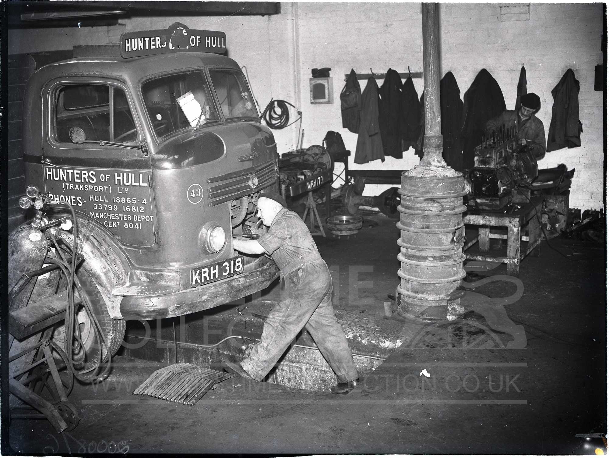 tpt transport truck lorry wagon commer hunters of hull dockside | The ...