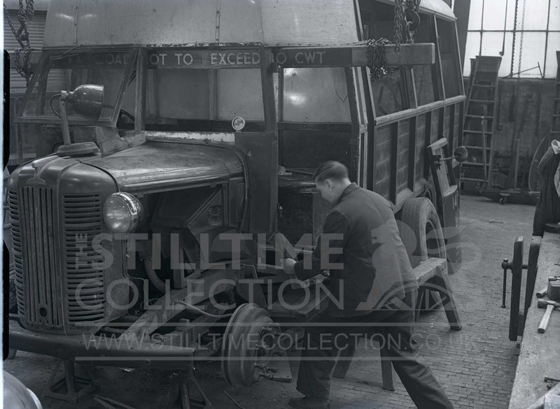 tpt transport truck lorry wagon austin shelvoke drewry s d sandd sd ...