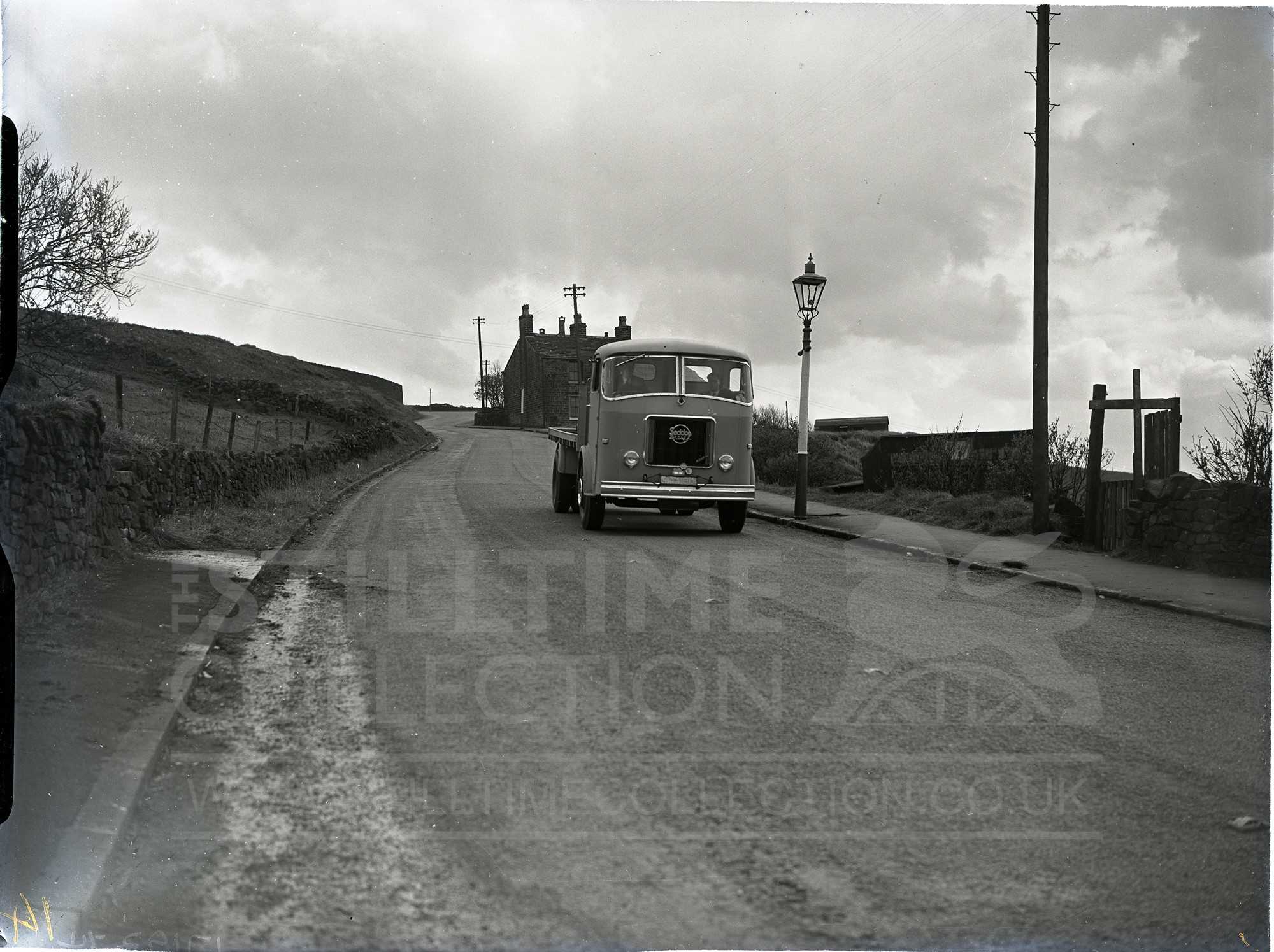 tpt transport truck lorry wagon seddon road carriageway lane test trial ...
