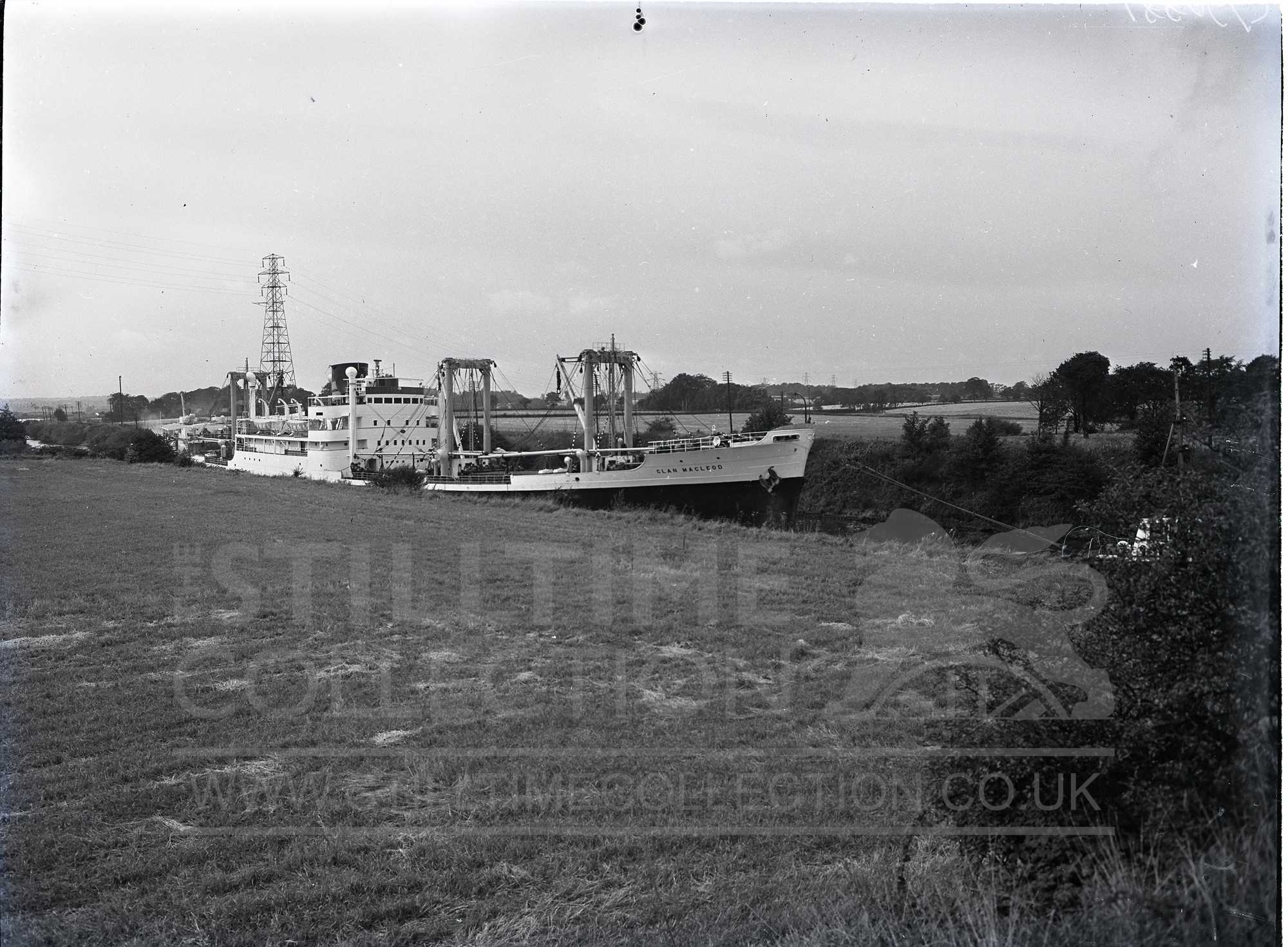 tpt transport ship boat sail manchester canal water river stream clan ...