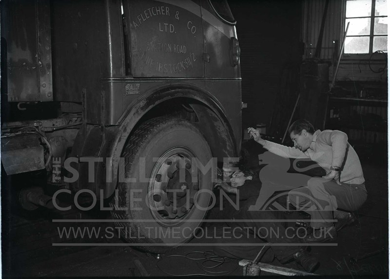 tpt transport truck lorry wagon tvw sentinel engine coy a fletcher ...