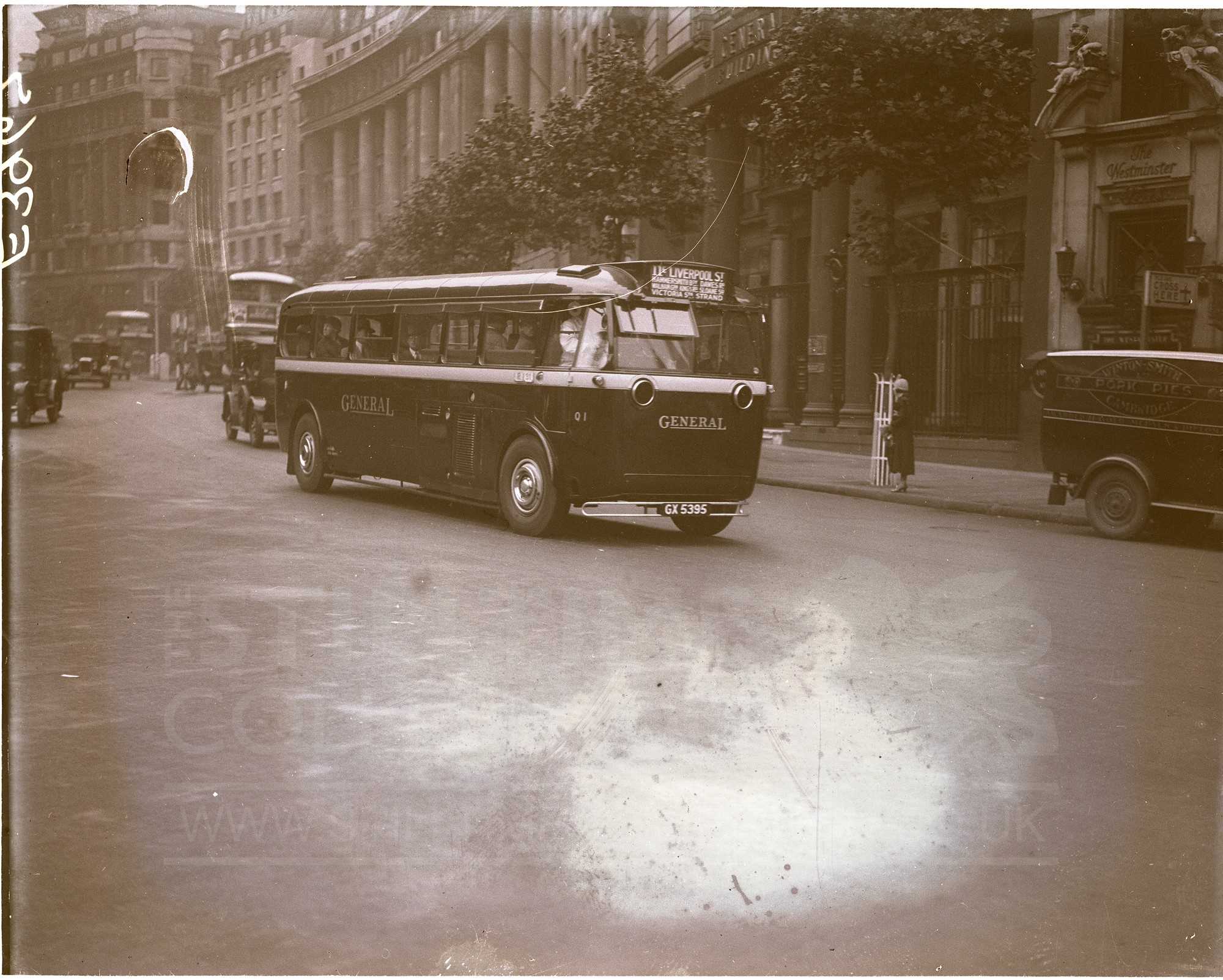 tpt transport bus minibus double decker coach aec q type kind prototype ...