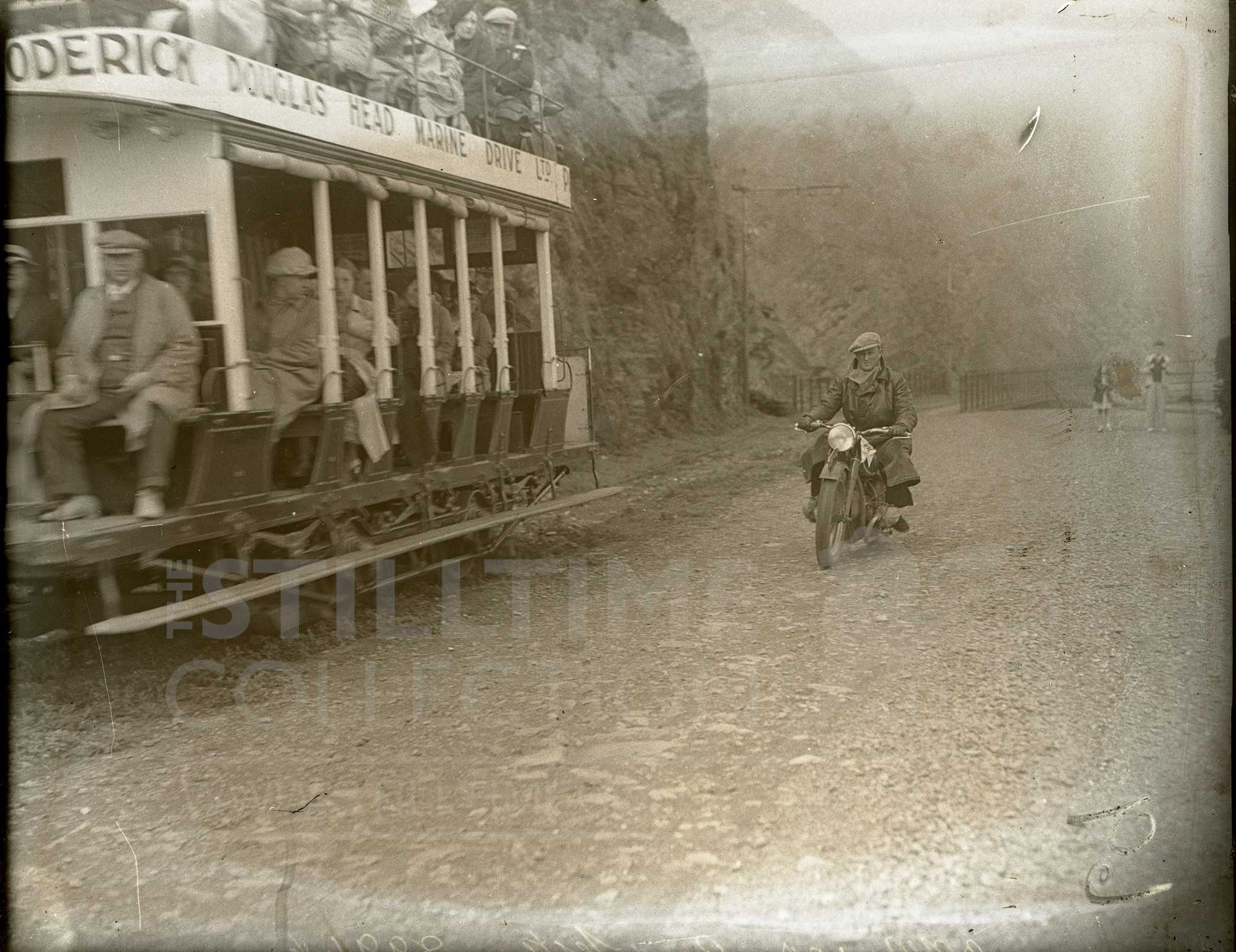 tpt transport bike bmw road carriageway lane test trial iom tram | The ...