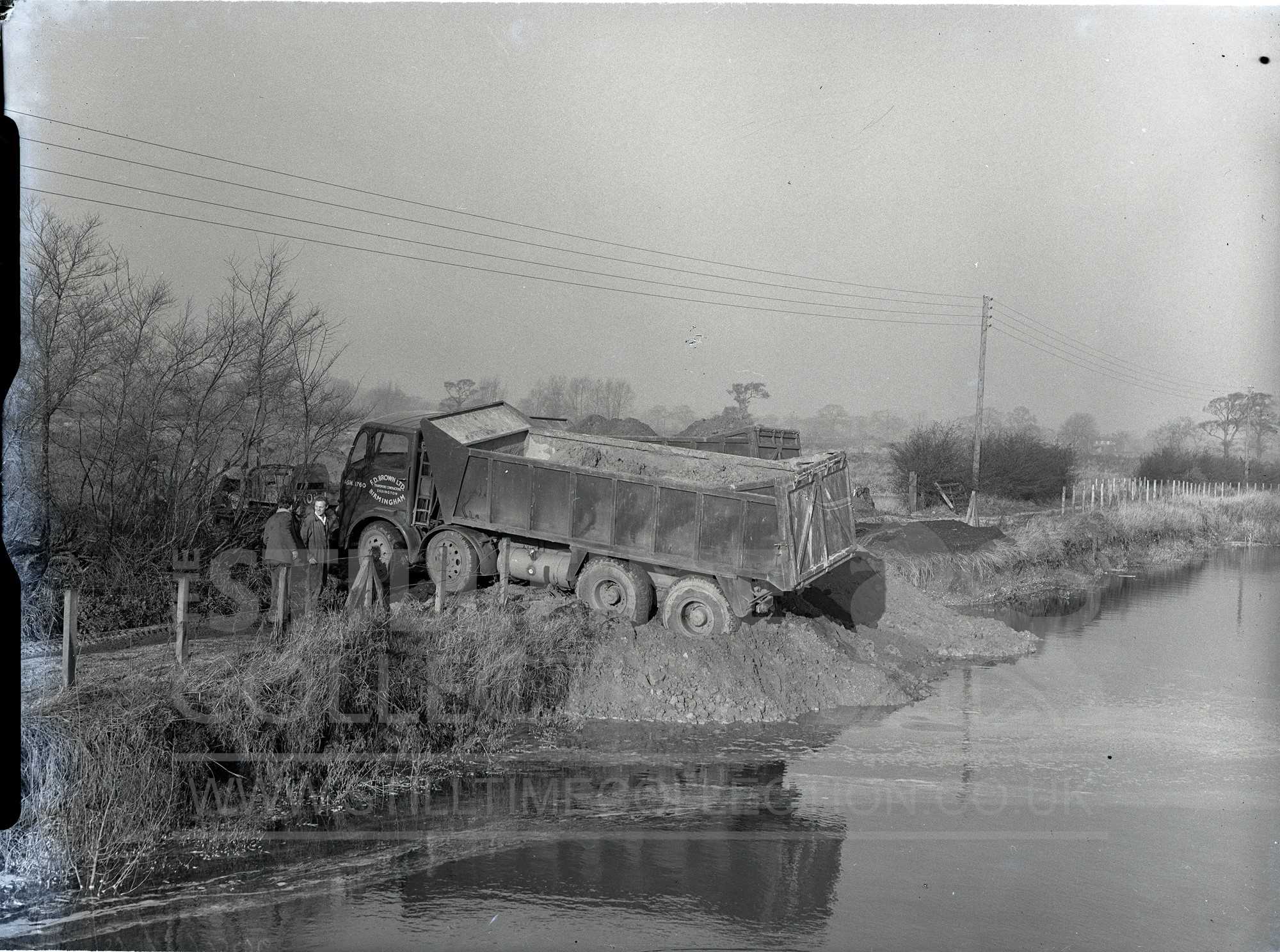 tpt transport truck lorry wagon austin foden dodge tipper fw brown ...