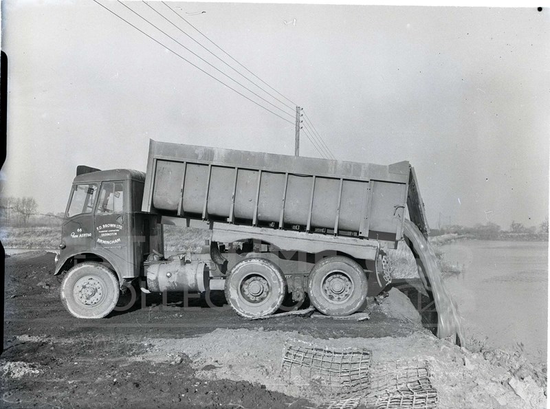 tpt transport truck lorry wagon austin foden dodge tipper fw brown ...