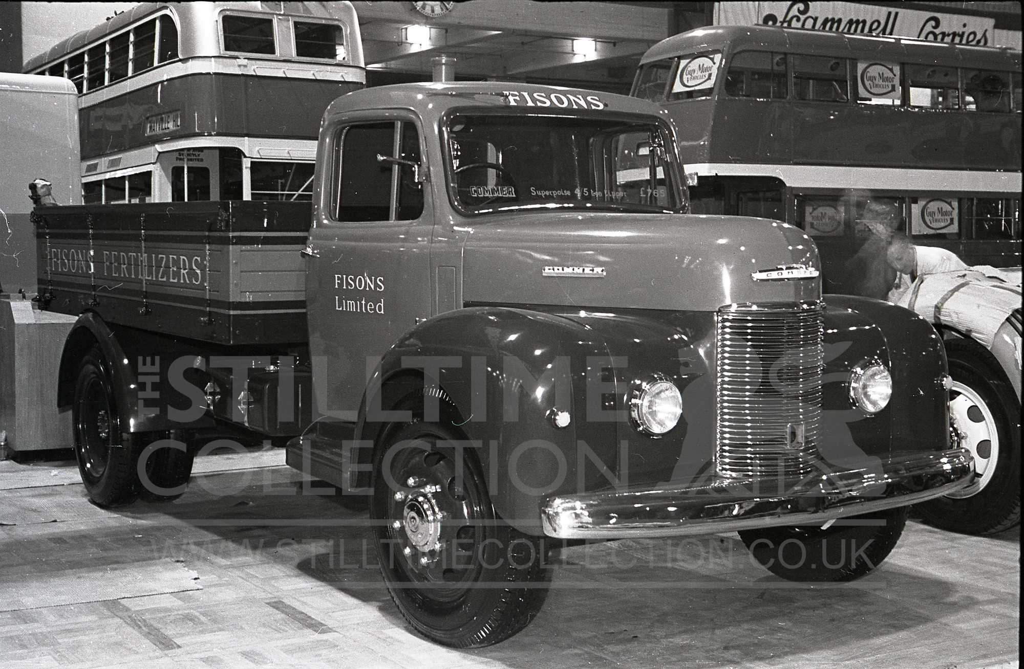 tpt transport truck lorry wagon commer motor engine show presentation ...