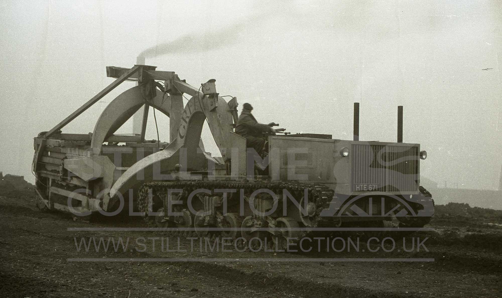 plant military soldier war sherman tank dozer place area scene scenery ...