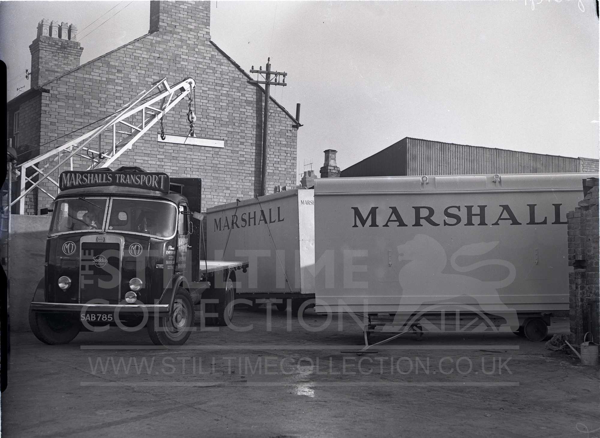 tpt transport truck lorry wagon coy marshalls of evesham bmc seddon ...