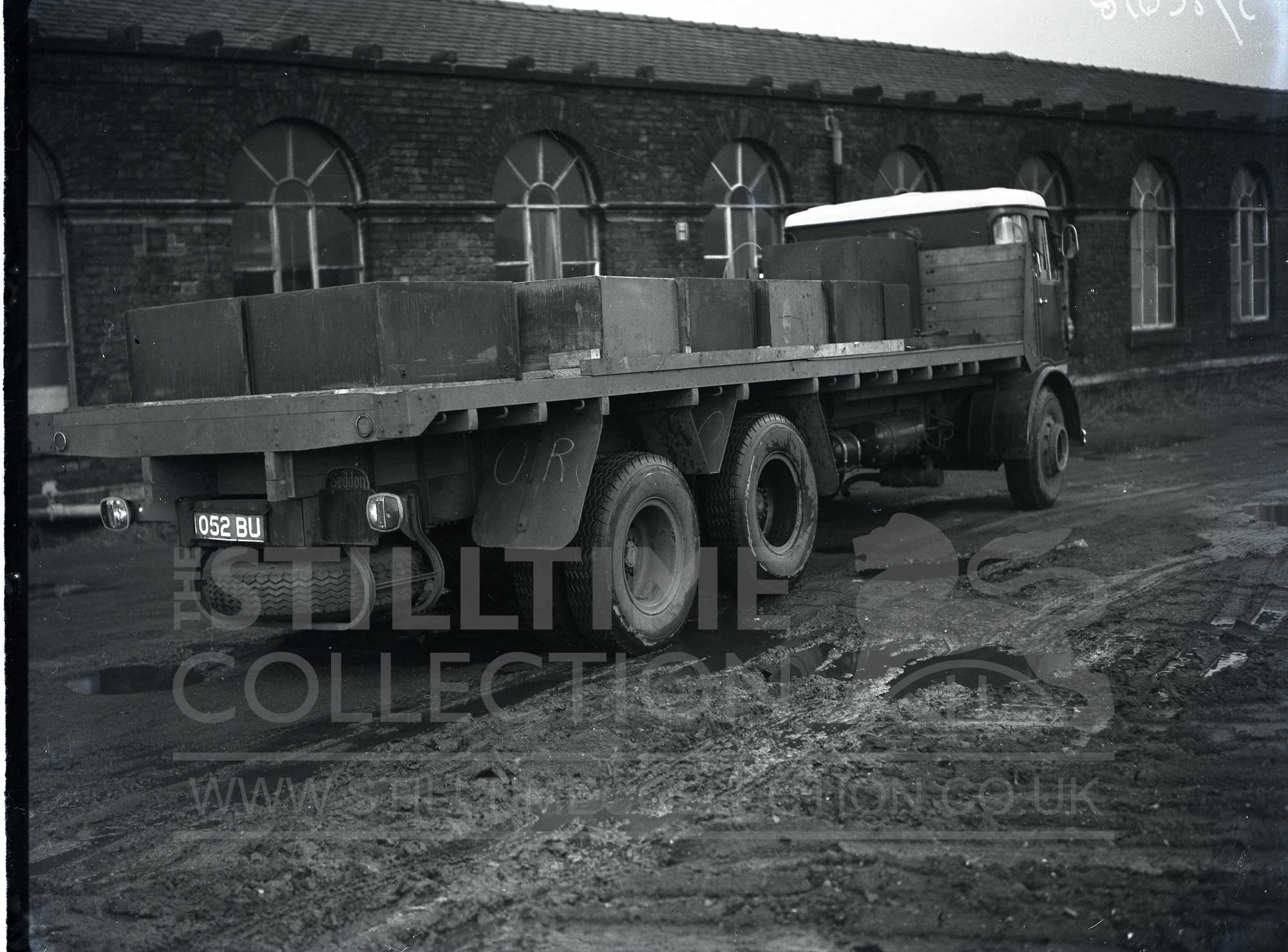 tpt transport truck lorry wagon seddon six wheeler place area scene ...