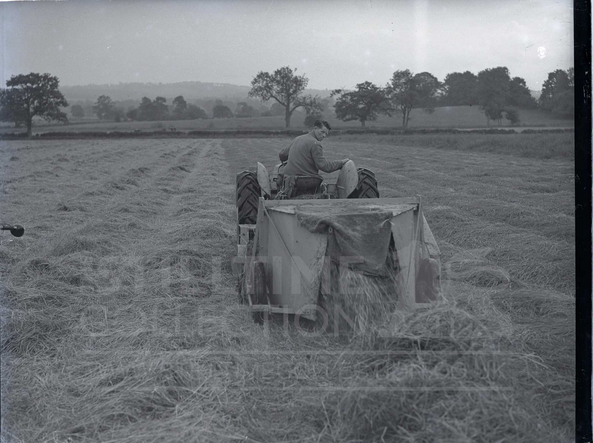 farm animals military soldier war tracked tractor farmer trials tests ...