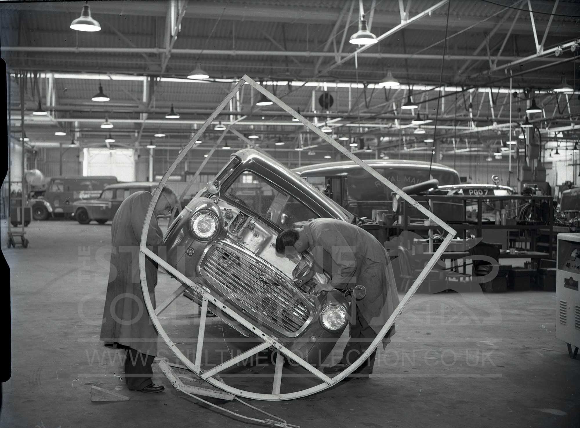 tpt transport truck lorry wagon van minivan gpo post mail office wksp ...