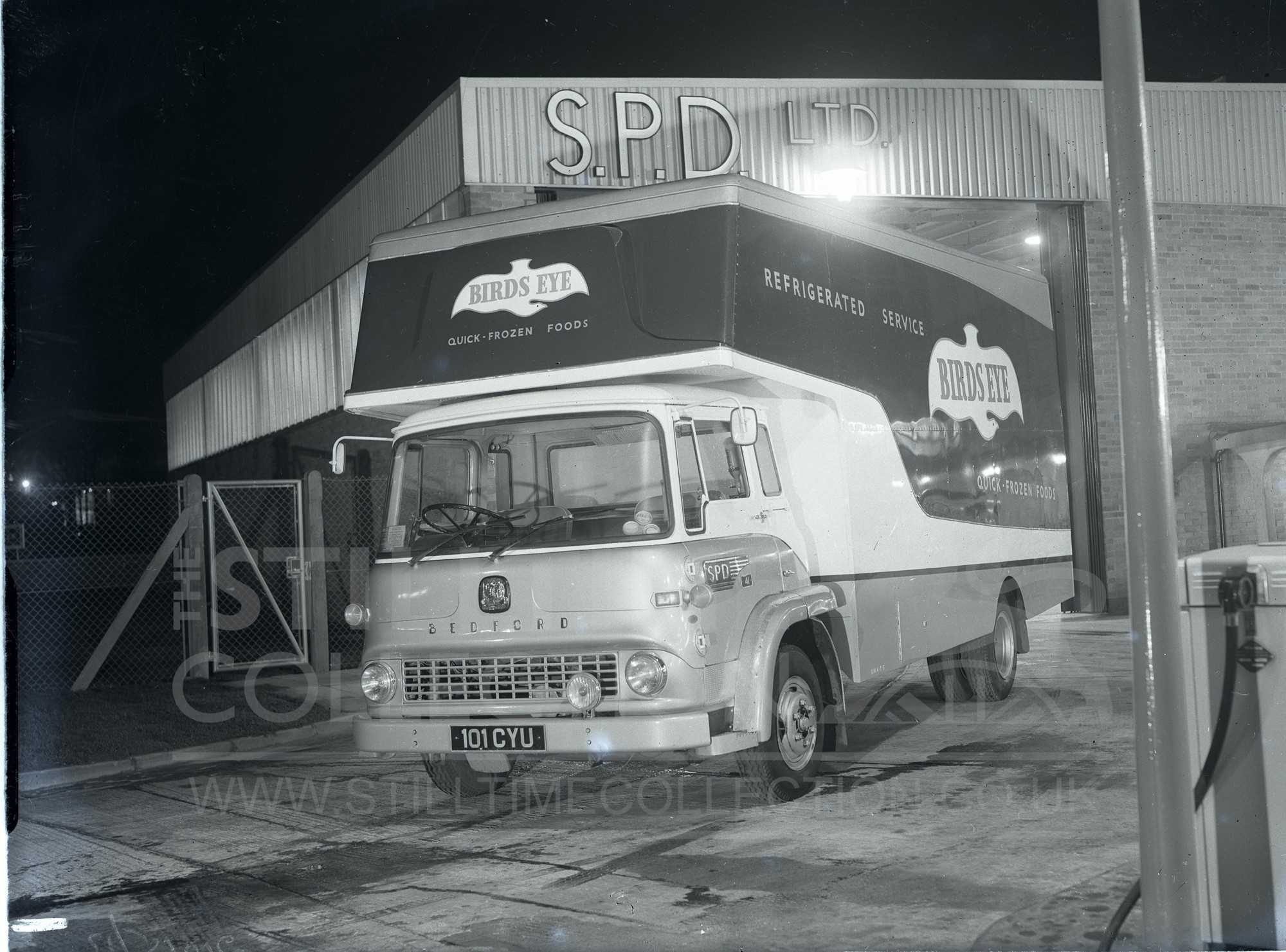 tpt transport truck lorry wagon bedford coy birds eye spd ltd limited ...