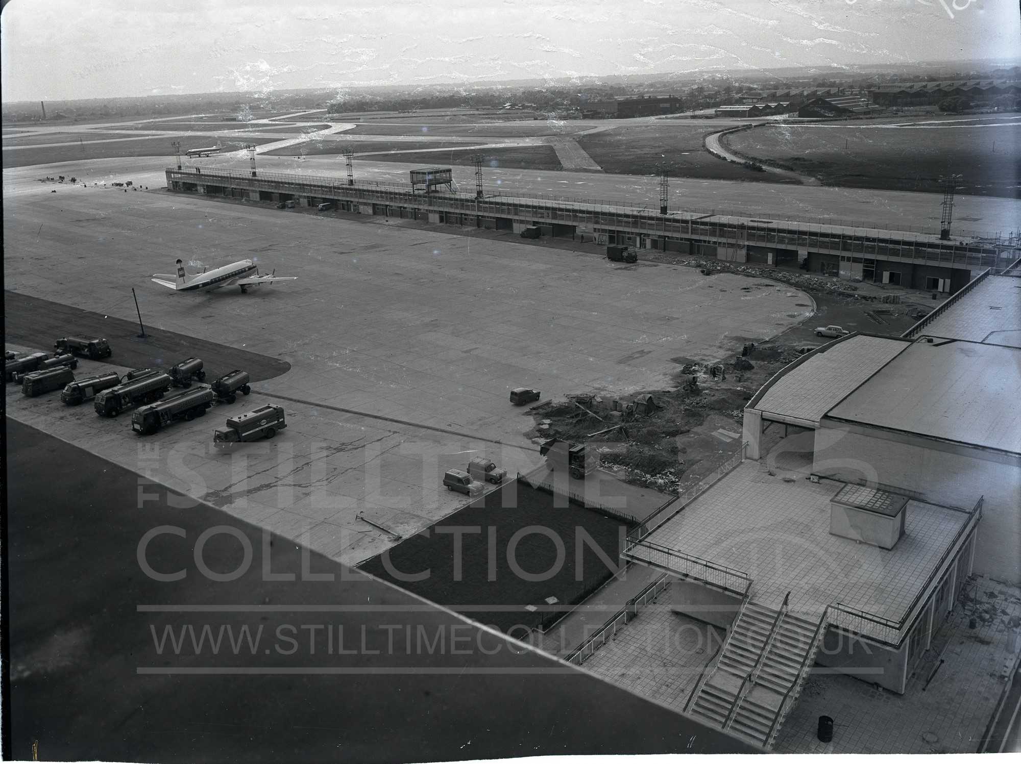 tpt transport air aero manchester ringway new terminal building factory ...