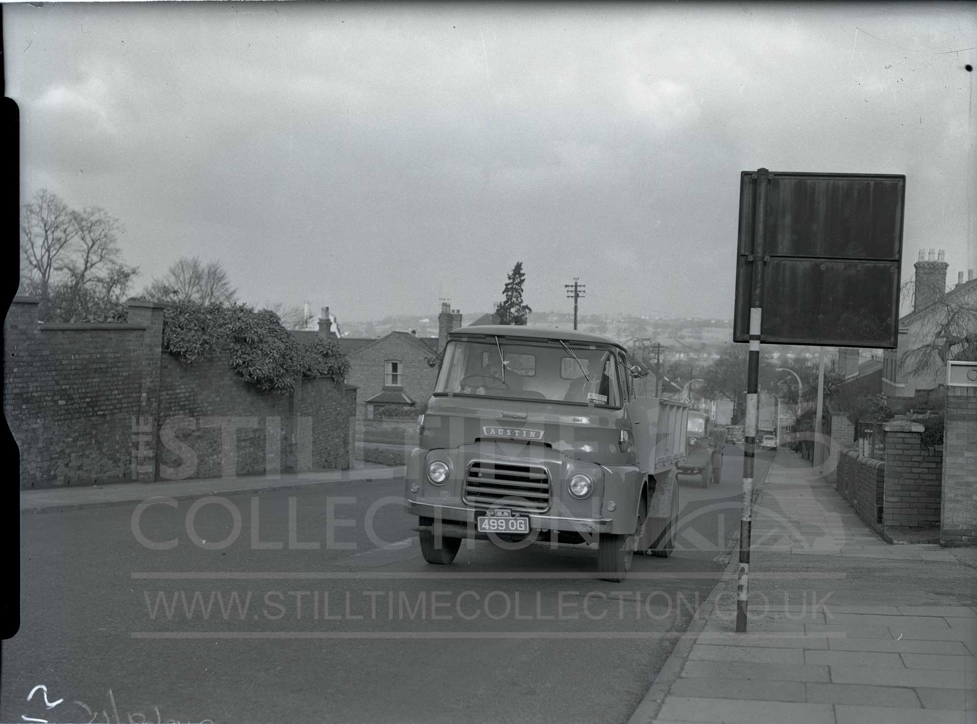 tpt transport truck lorry wagon austin 7 seven ton weight steel tipper ...