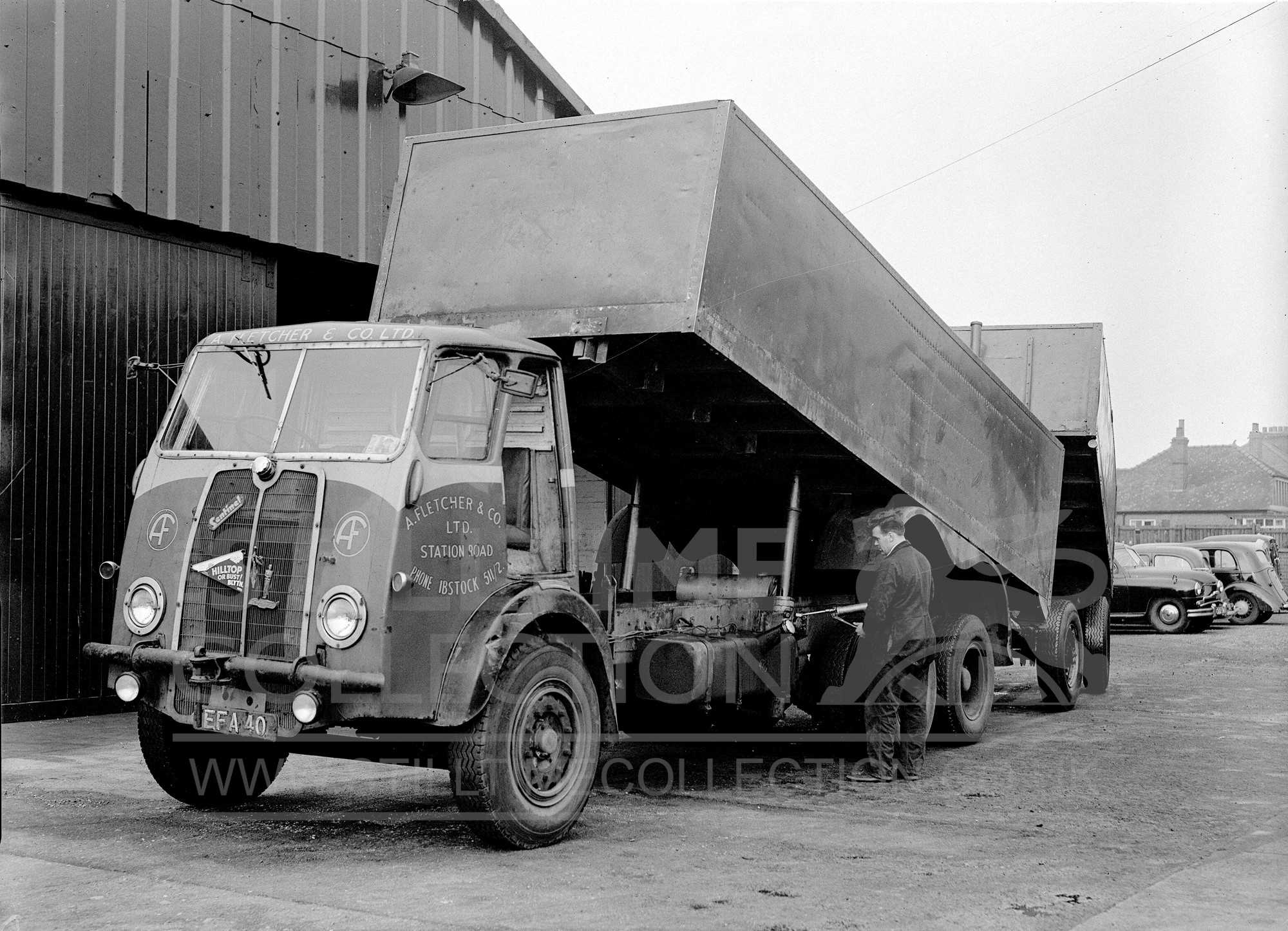 tpt transport truck lorry wagon sentinel tvw coy a fletcher ibstock ...
