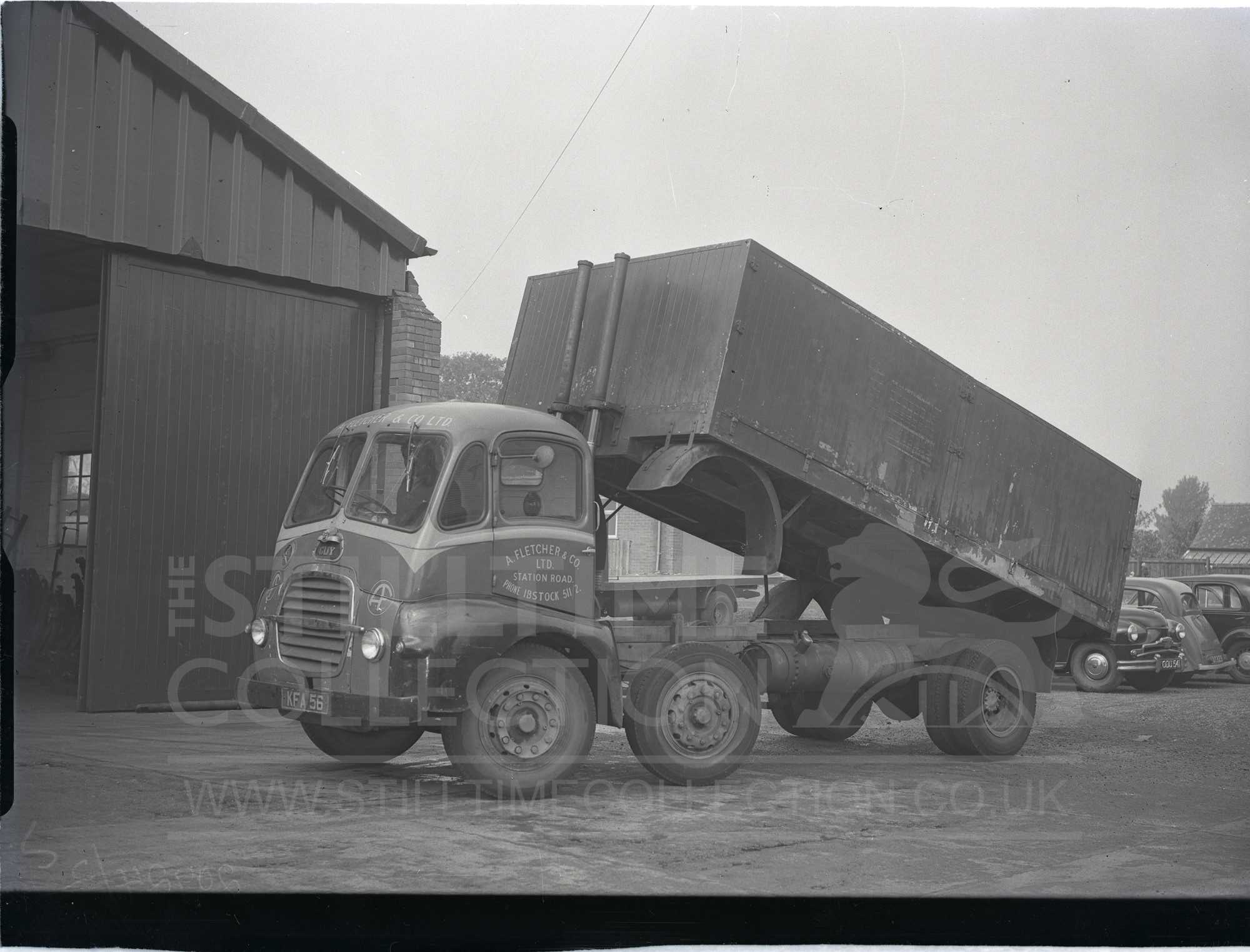 tpt transport truck lorry wagon sentinel tvw coy a fletcher ibstock ...