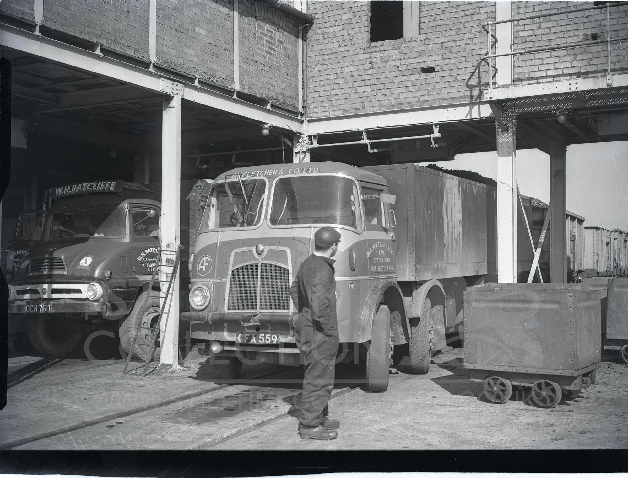 tpt transport truck lorry wagon sentinel tvw coy a fletcher ibstock ...